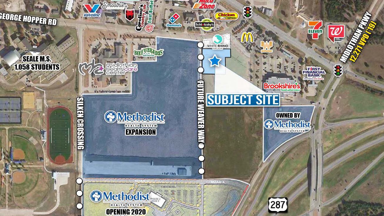 SEQ George Hopper Rd & Main St, Midlothian, TX 76065 - Retail Property ...