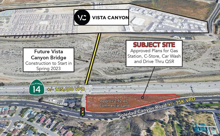 Soledad Canyon Rd, Santa Clarita, CA 91387 | Crexi.com
