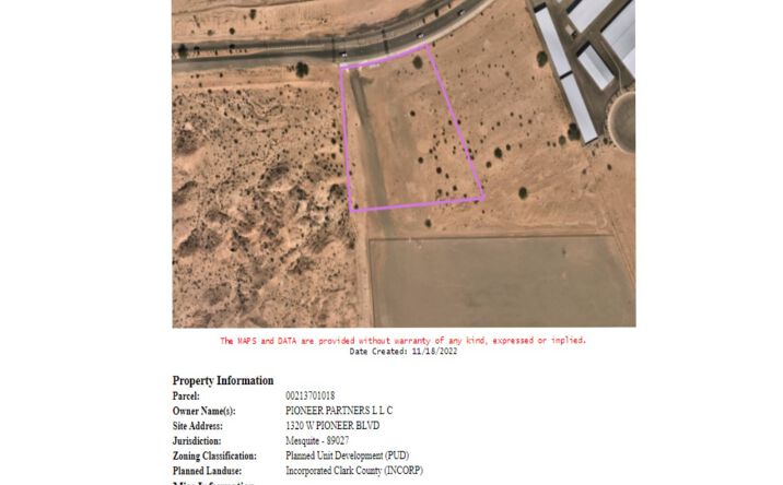 1320 W Pioneer Blvd, Mesquite, NV 89034 | Crexi.com