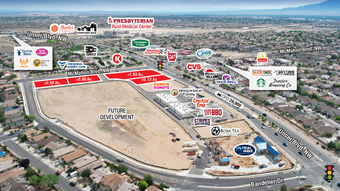 SWC of Unser and McMahon, Albuquerque, NM 87114 | Crexi.com