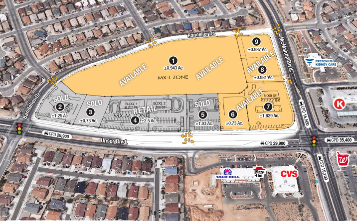 SWC of Unser and McMahon, Albuquerque, NM 87114 | Crexi.com