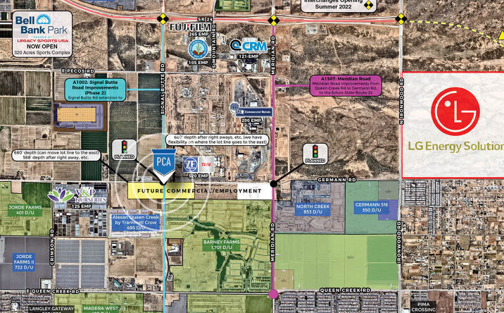 Signal Butte Rd & Germann Rd ( swc), Queen Creek, AZ 85212 - Land for ...