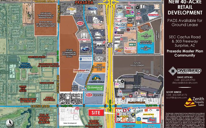 SEC Cactus Rd & 303 Fwy, Surprise, AZ 85374 | Crexi.com