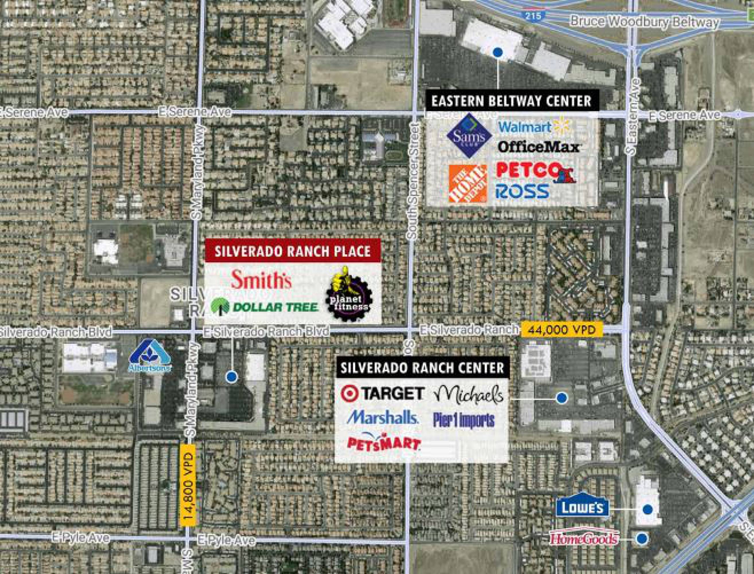 SEC Silverado Ranch & Maryland Pkwy, Las Vegas, NV 89123 | Crexi.com