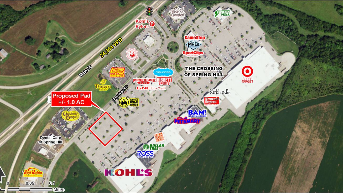 1020 Crossings Blvd, Spring Hill, TN 37174 - Land for Lease - Kohl's ...
