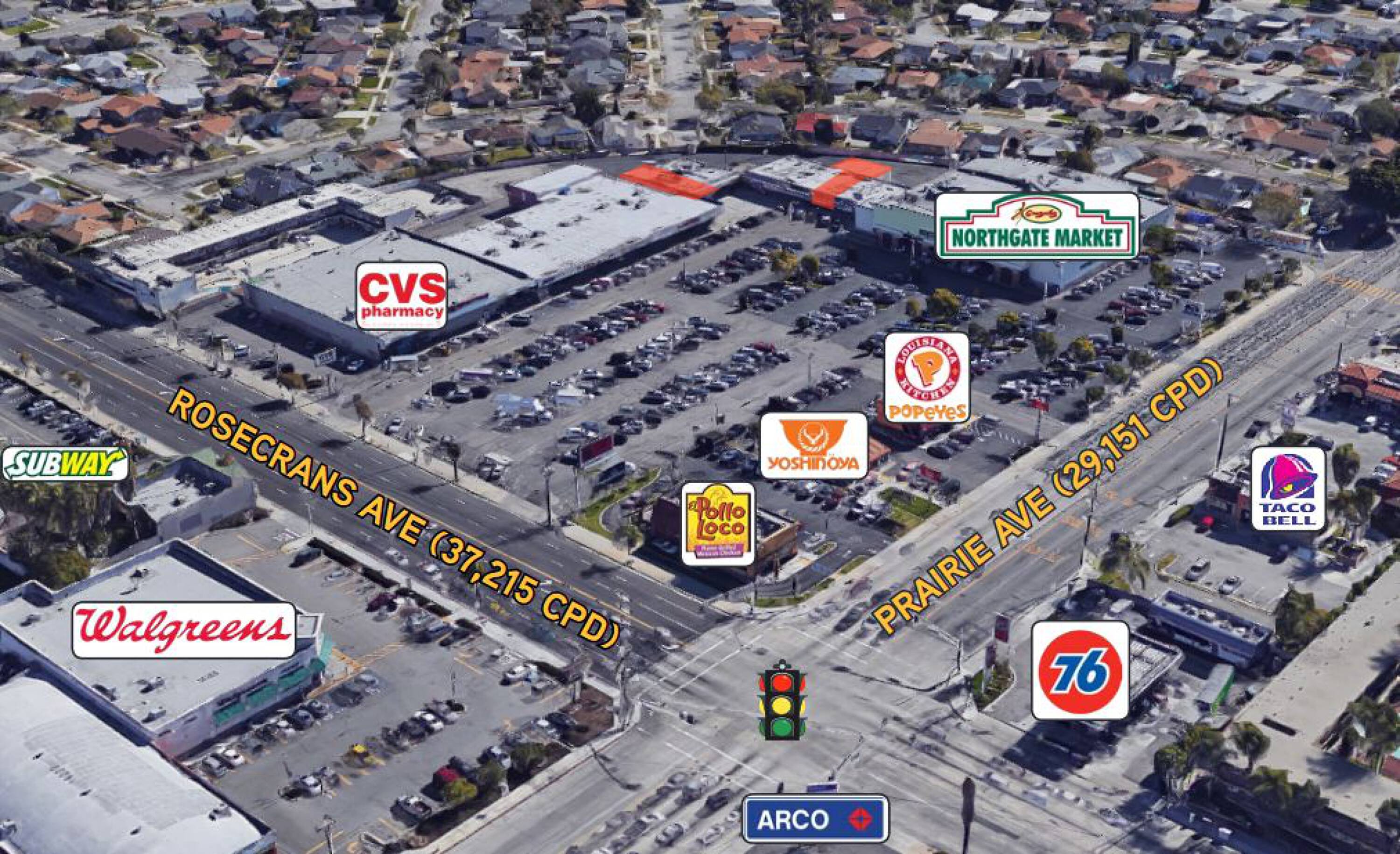 SEC W. Rosecrans Ave & Prairie Ave, Hawthorne, CA 90250 | Crexi.com