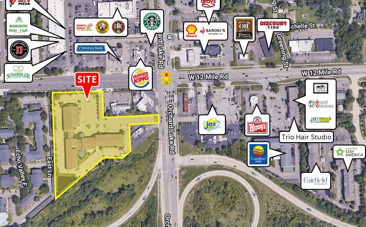 31525 W 12 Mile Rd, Farmington Hills, MI 48334 | Crexi.com
