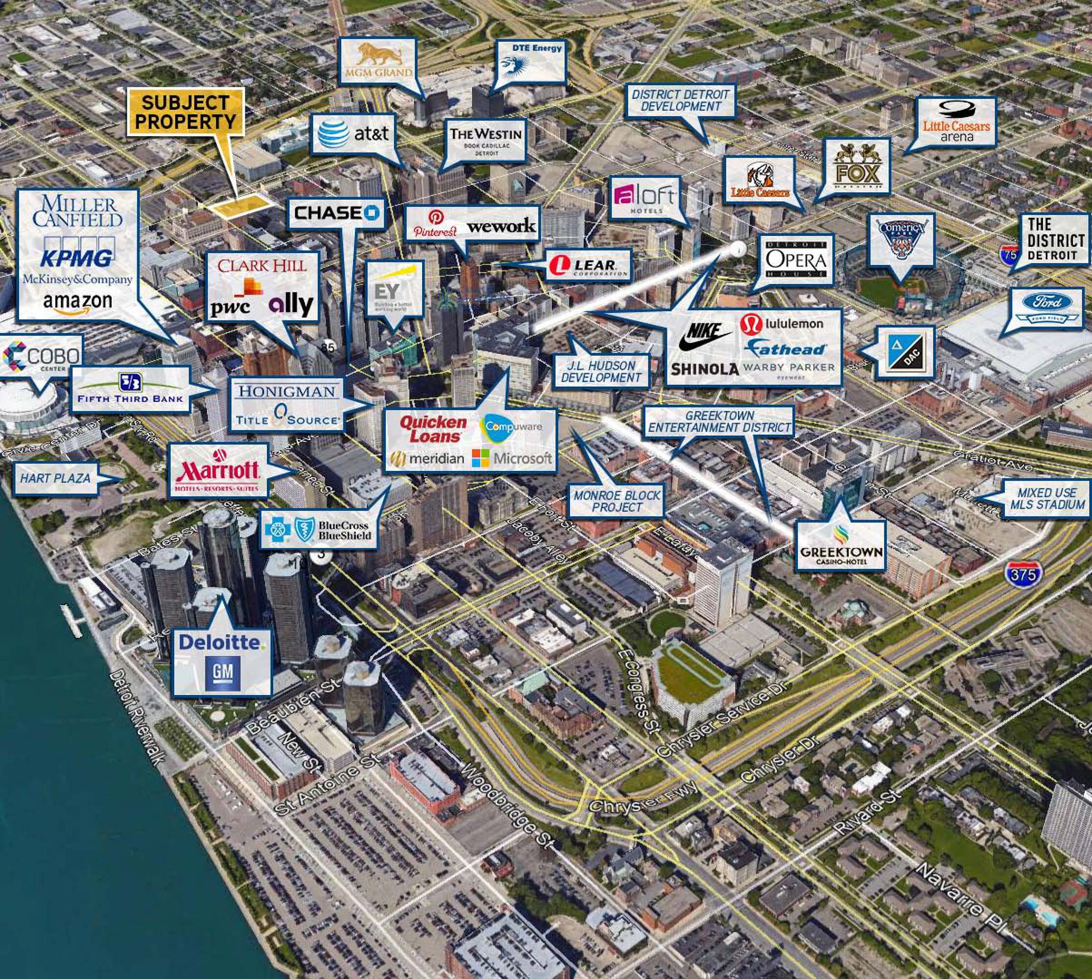 600 W. Lafayette Boulevard, Detroit, MI 48226 | Crexi.com