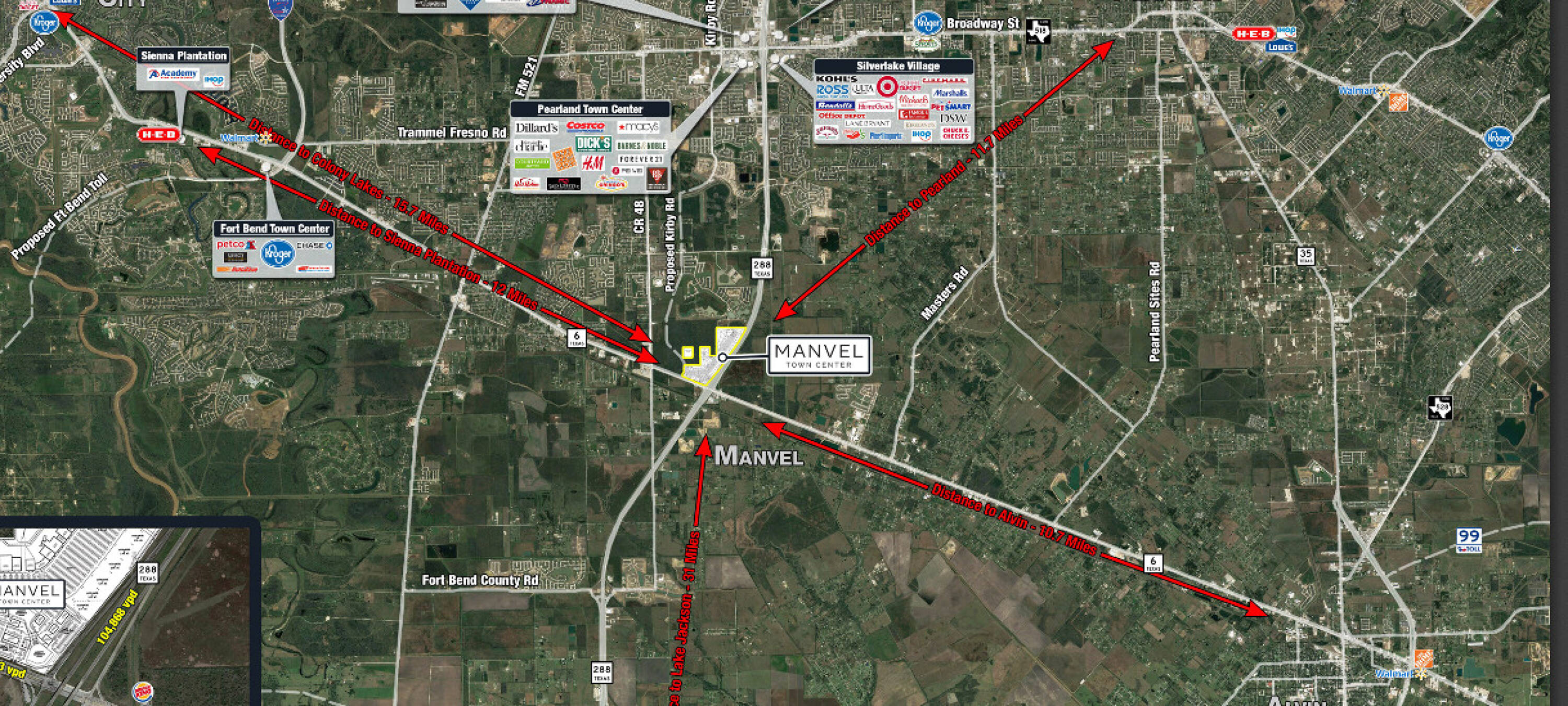 NWC SH‐288 & SH‐6, Manvel, TX 77578 | Crexi.com