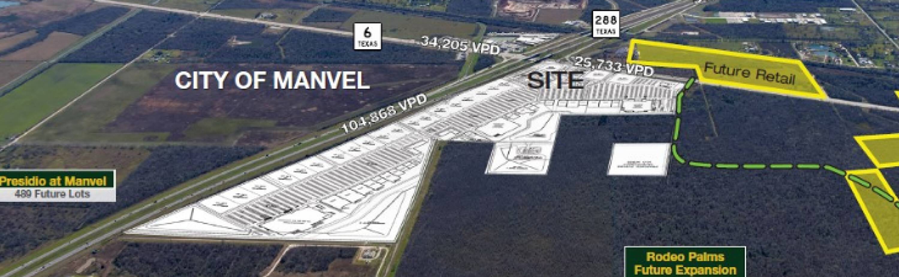 NWC SH‐288 & SH‐6, Manvel, TX 77578 | Crexi.com