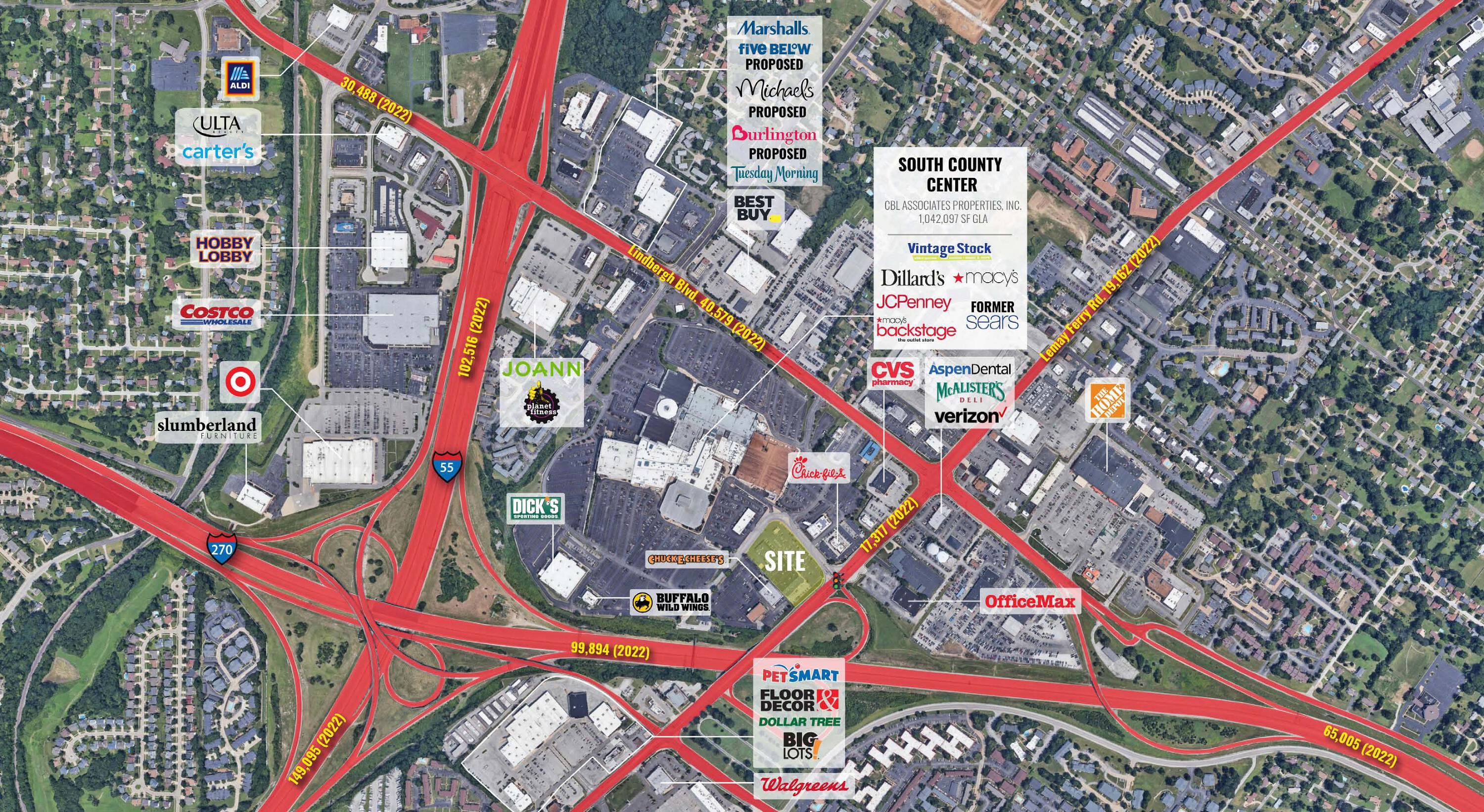 122-142 South County Center Way, St. Louis, MO 63129 | Crexi.com