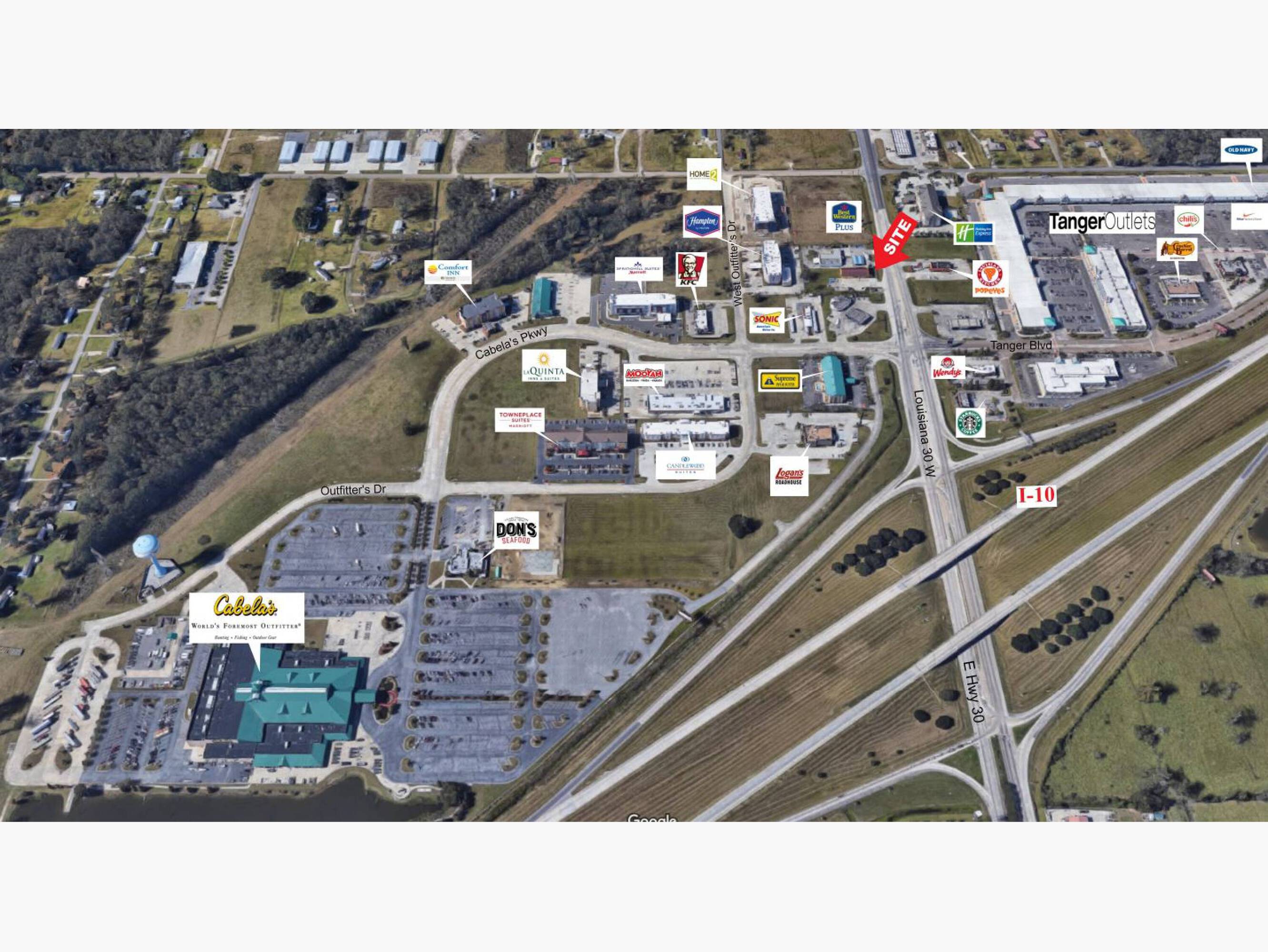 2619 W HIGHWAY 30 Gonzales LA 70737-5131 APN: 2284800 | Crexi.com