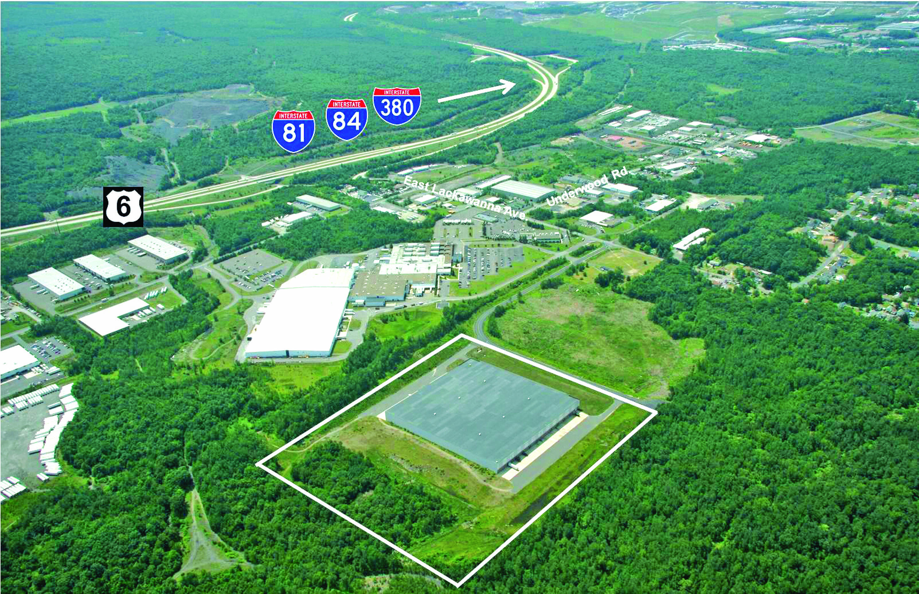 1200 Corporate Way, Olyphant Borough, PA 18447 - Industrial Space for Lease