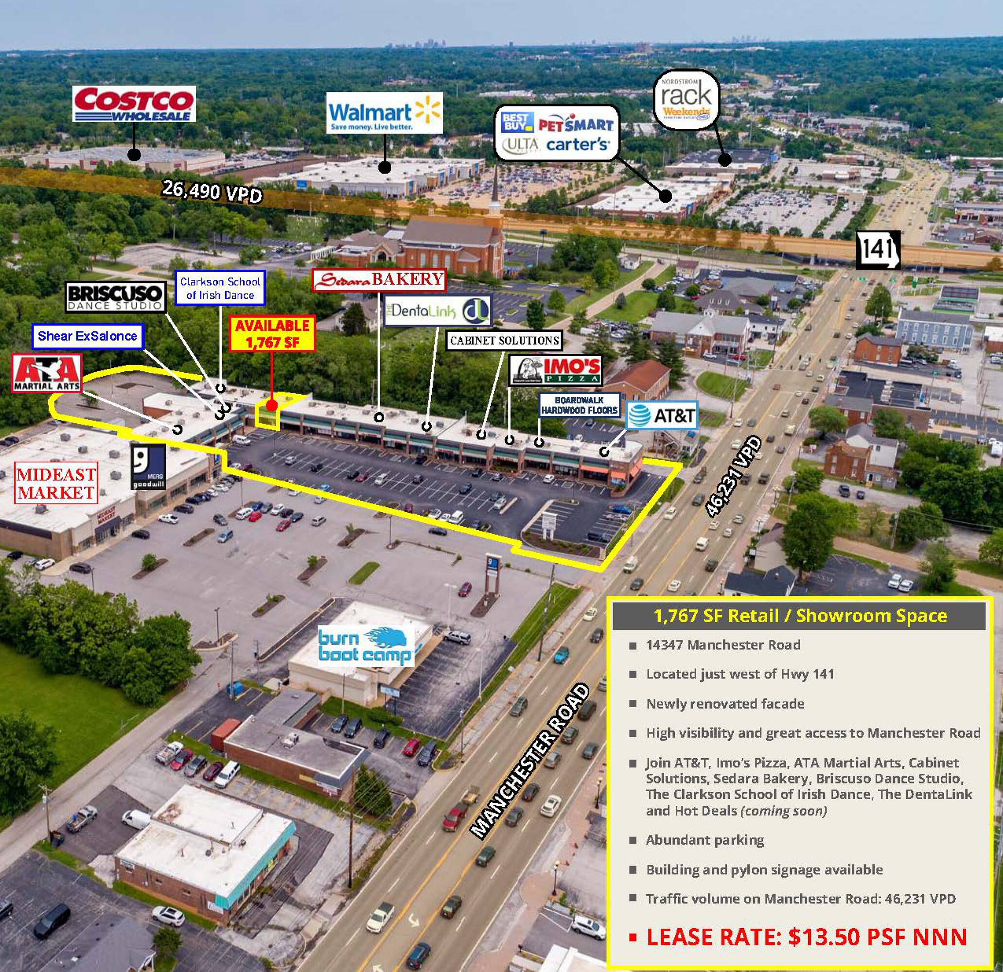 14321 Manchester Rd, Ballwin, MO 63011 - Retail Space for Lease ...