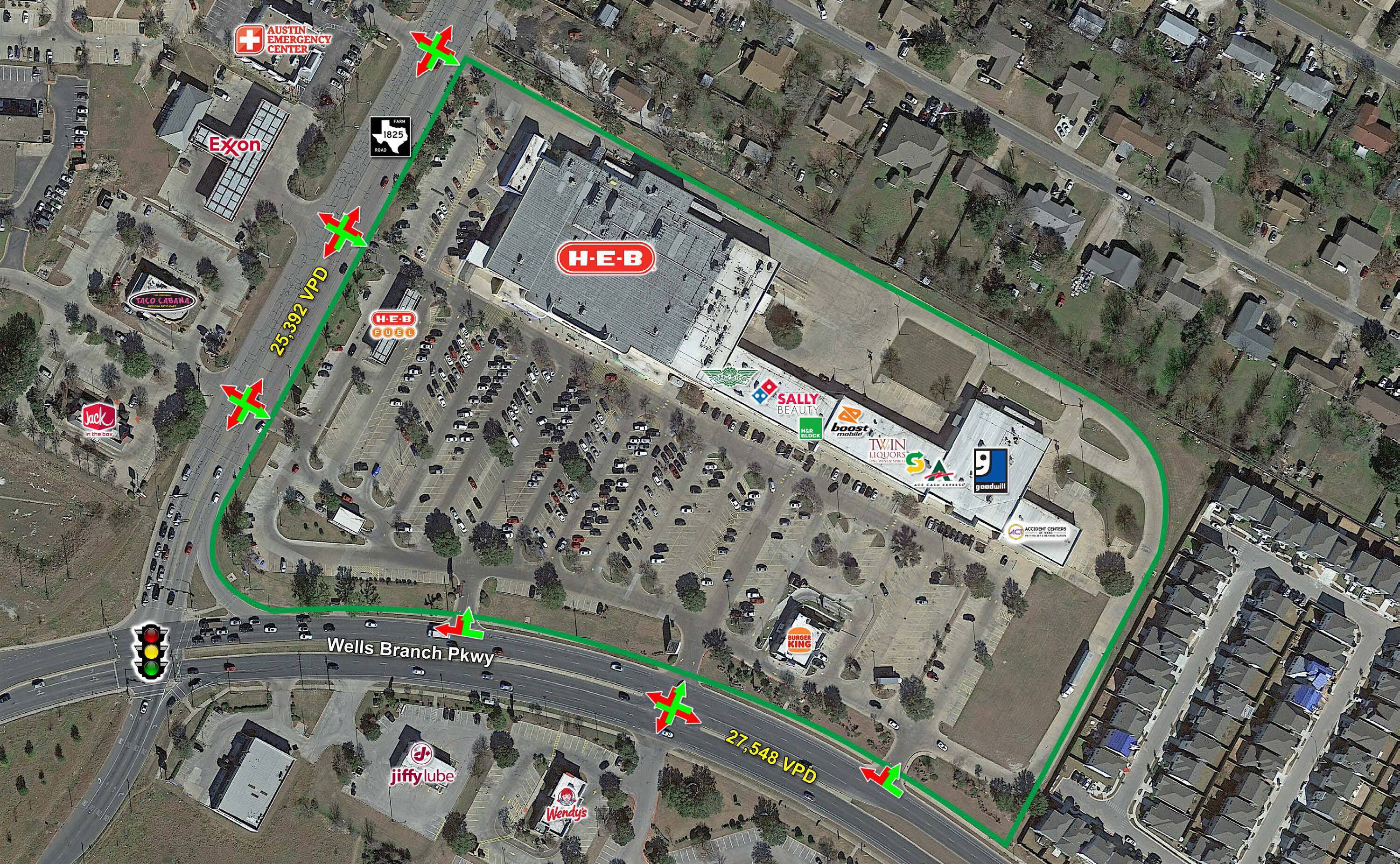 Nec Of Fm 1825 & Wells Branch Pkwy2110 W 1420 Wells Branch Pkwy ...