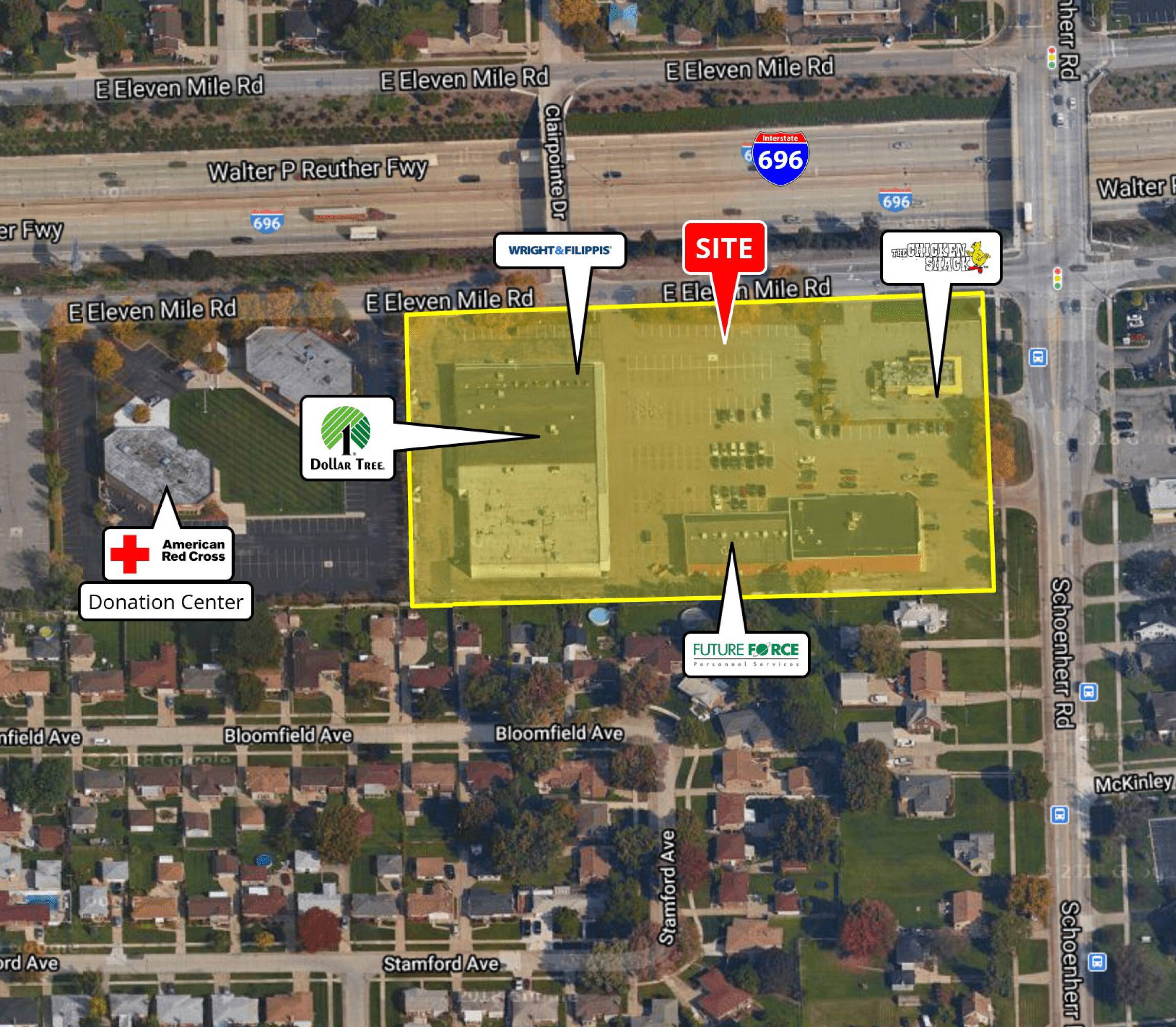 13344-13488 E. 11 Mile Road, Warren, MI 48089 | Crexi.com