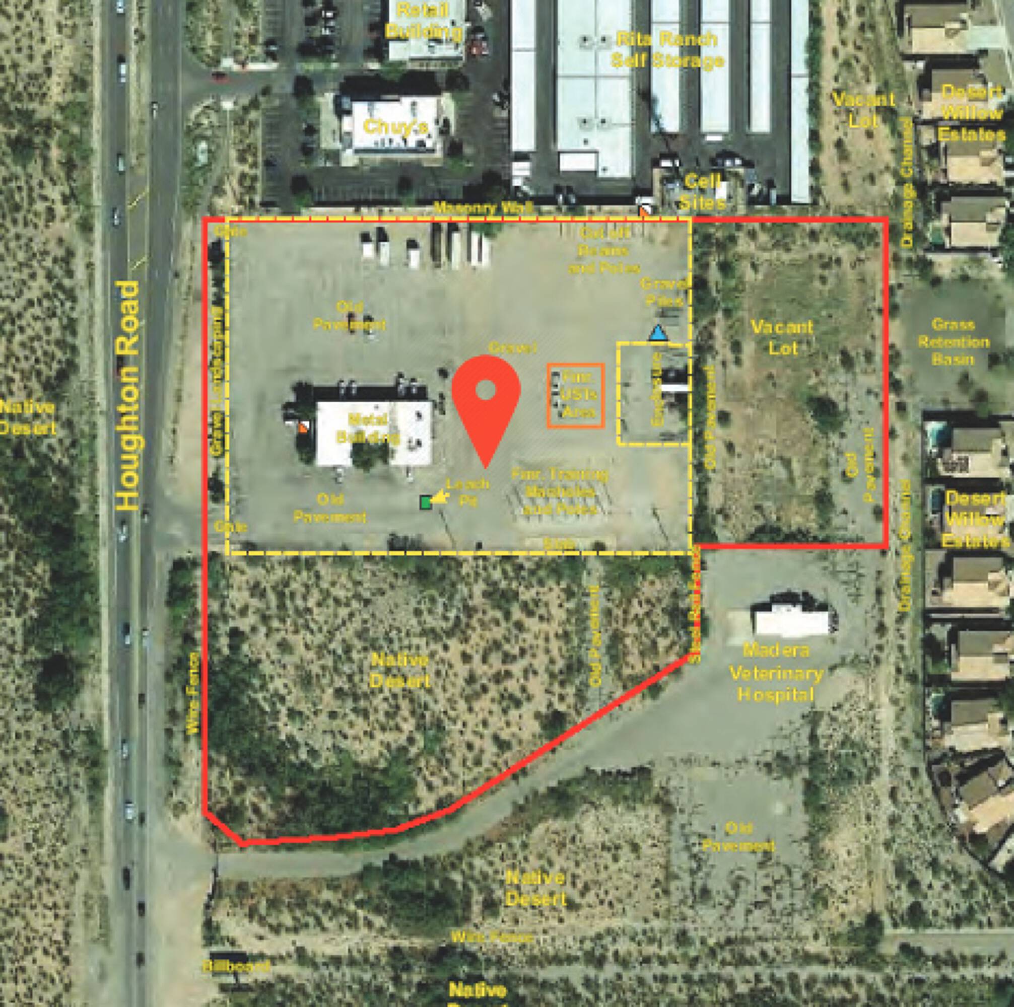 7655 S HOUGHTON RD Tucson AZ 85747-9750 APN: 14117008A | Crexi.com