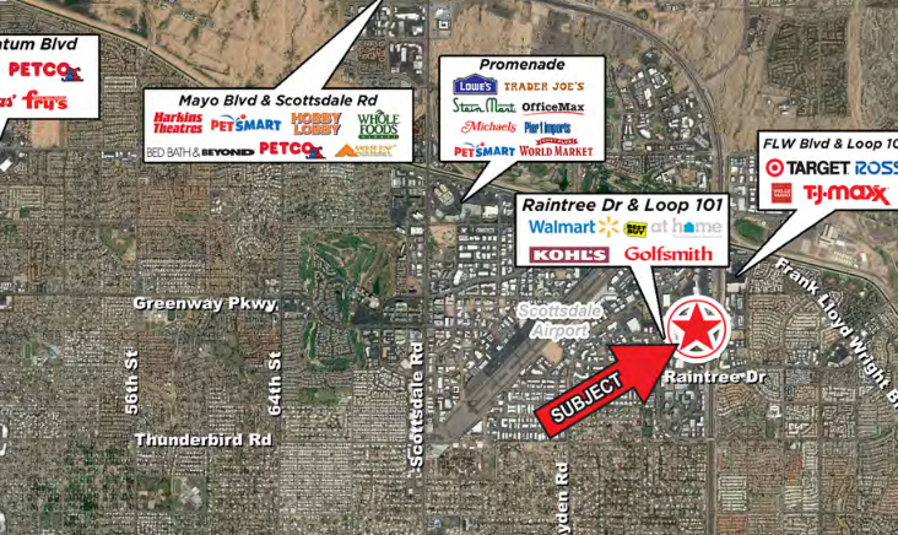 Raintree Drive & Loop 101 - North of the Northwest Corner, Scottsdale ...