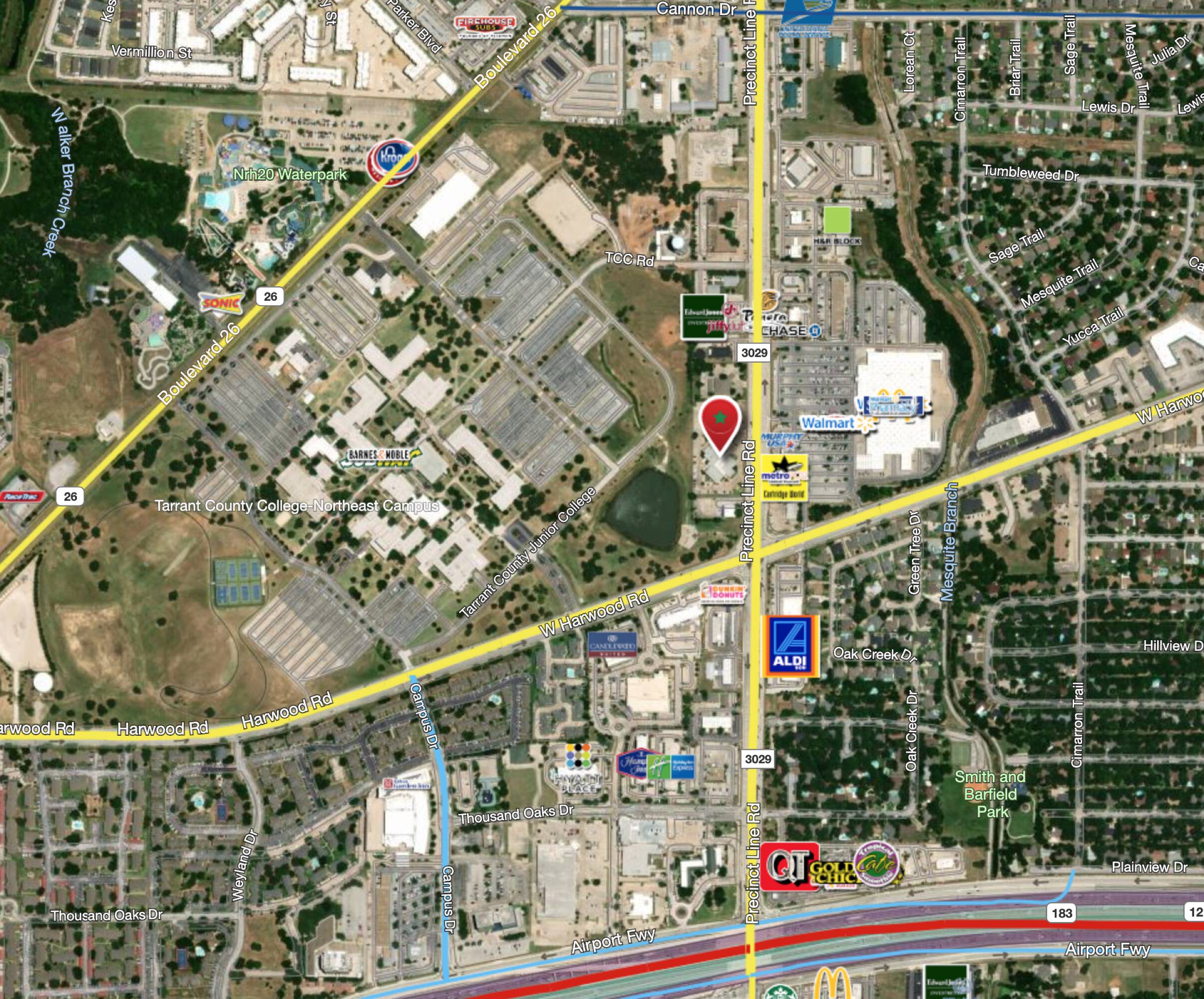 1717 Precinct Line Rd, Hurst, TX 76054 | Crexi.com