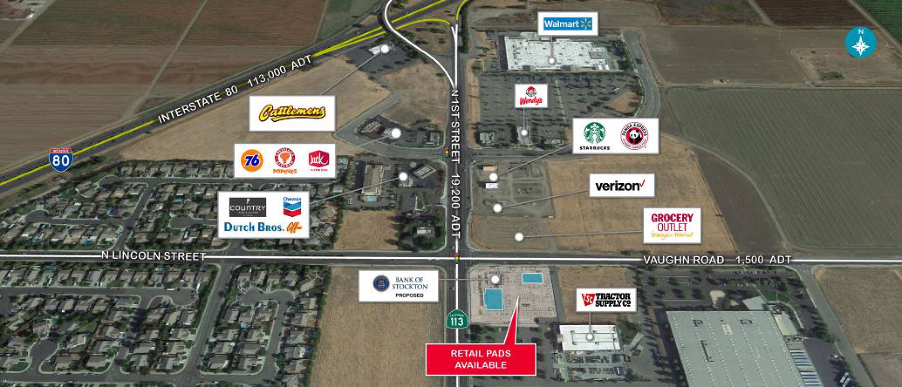 SEC Vaughn Road & 1st Street, Dixon, CA 95620 | Crexi.com