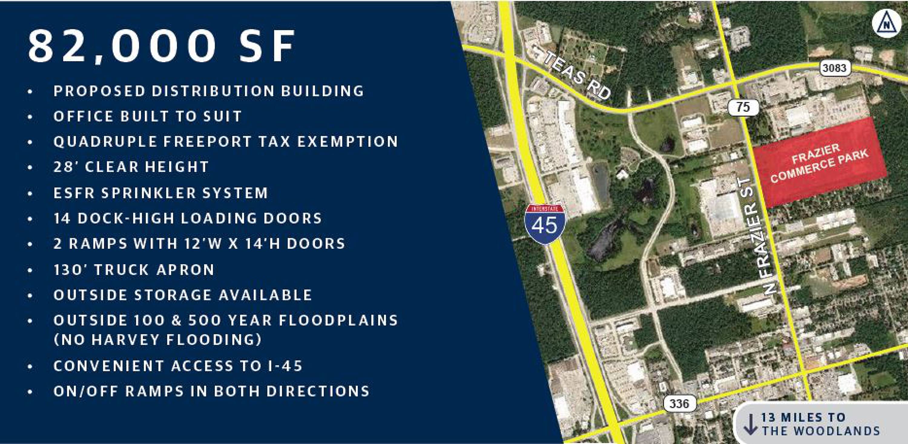 N. Frazier Street and Frazier Commerce Park, Conroe, TX 77303 | Crexi.com