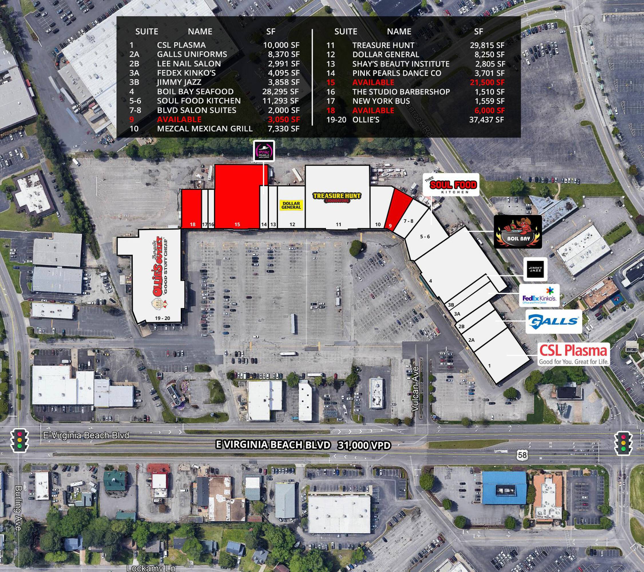 5957 E VIRGINIA BEACH BLVD Norfolk VA 23502-2463 APN: 32138004 | Crexi.com