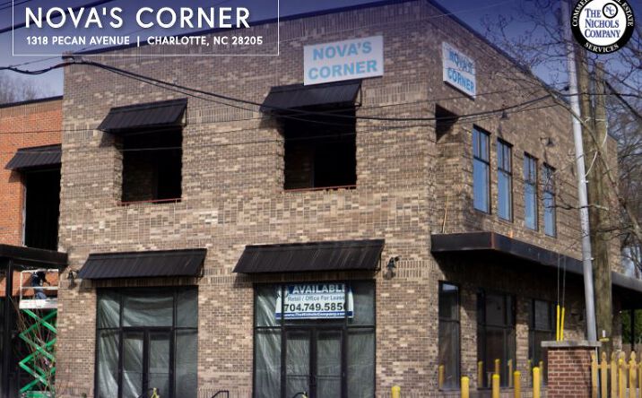 1318 Pecan Avenue, Charlotte, NC 28205 - Retail Space for Lease - Nova’s Corner