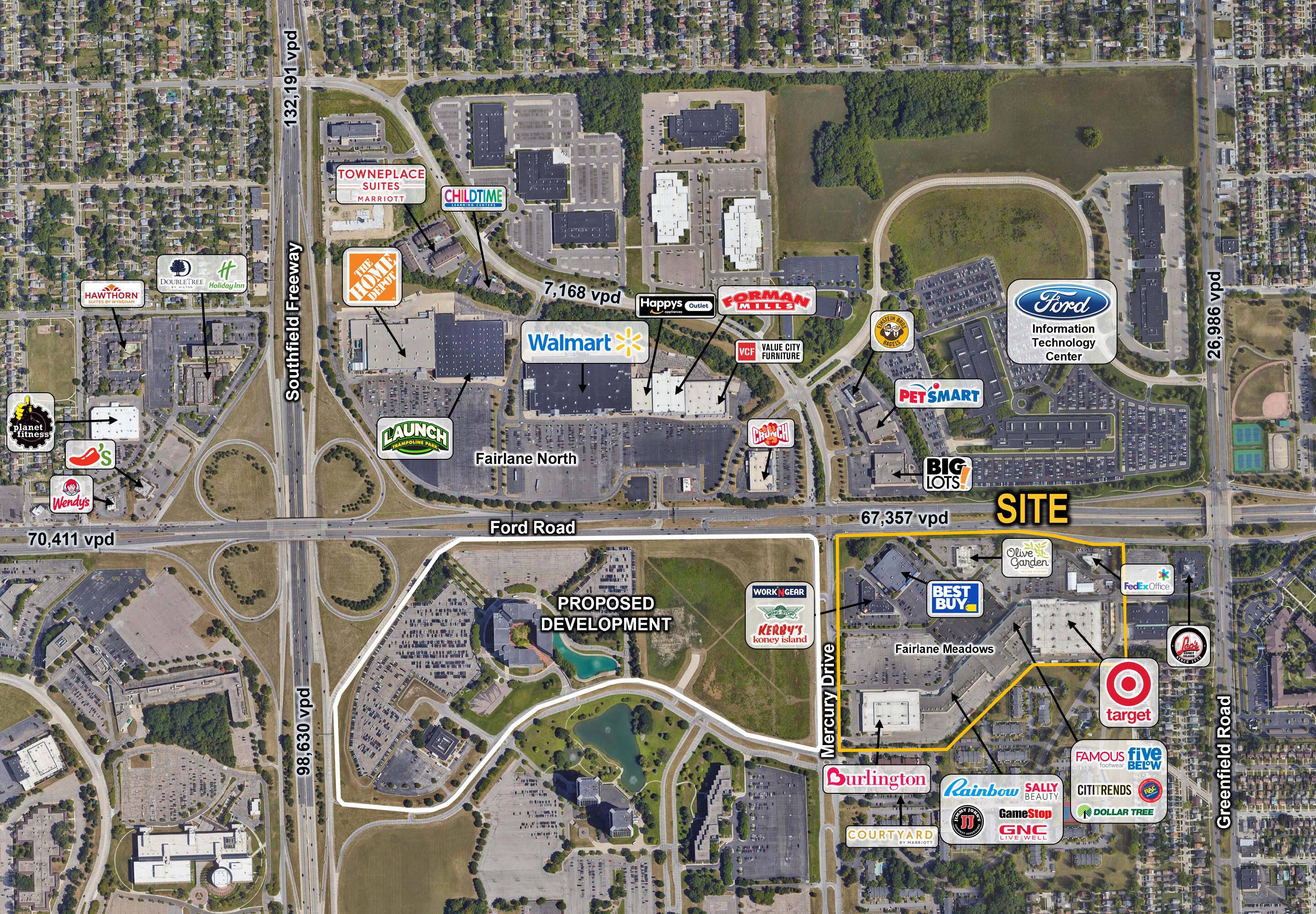 16001-16351 Ford Road, Dearborn, MI 48126 | Crexi.com