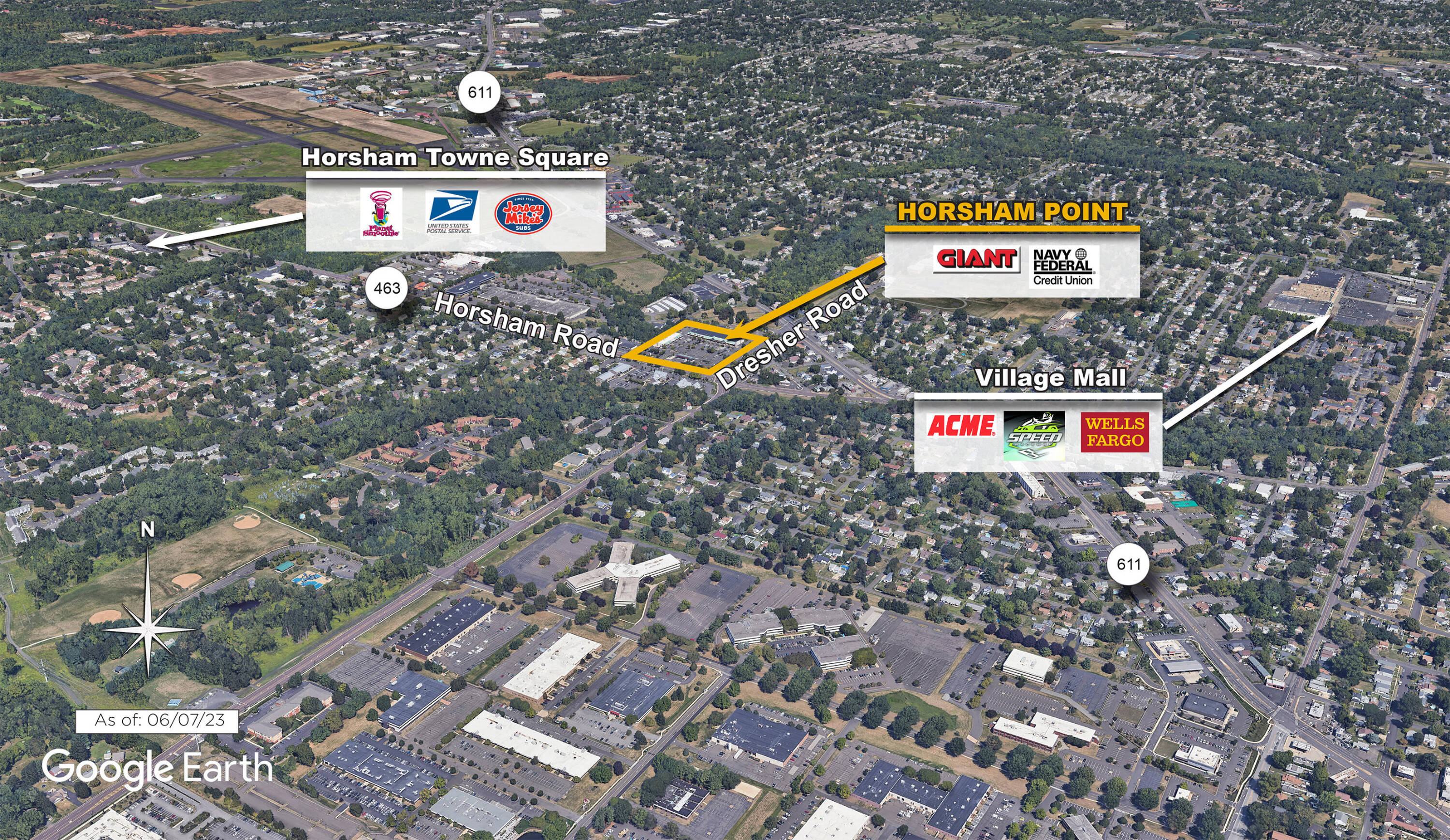 Horsham Rd. & Dresher Rd., Horsham, PA 19044 | Crexi.com