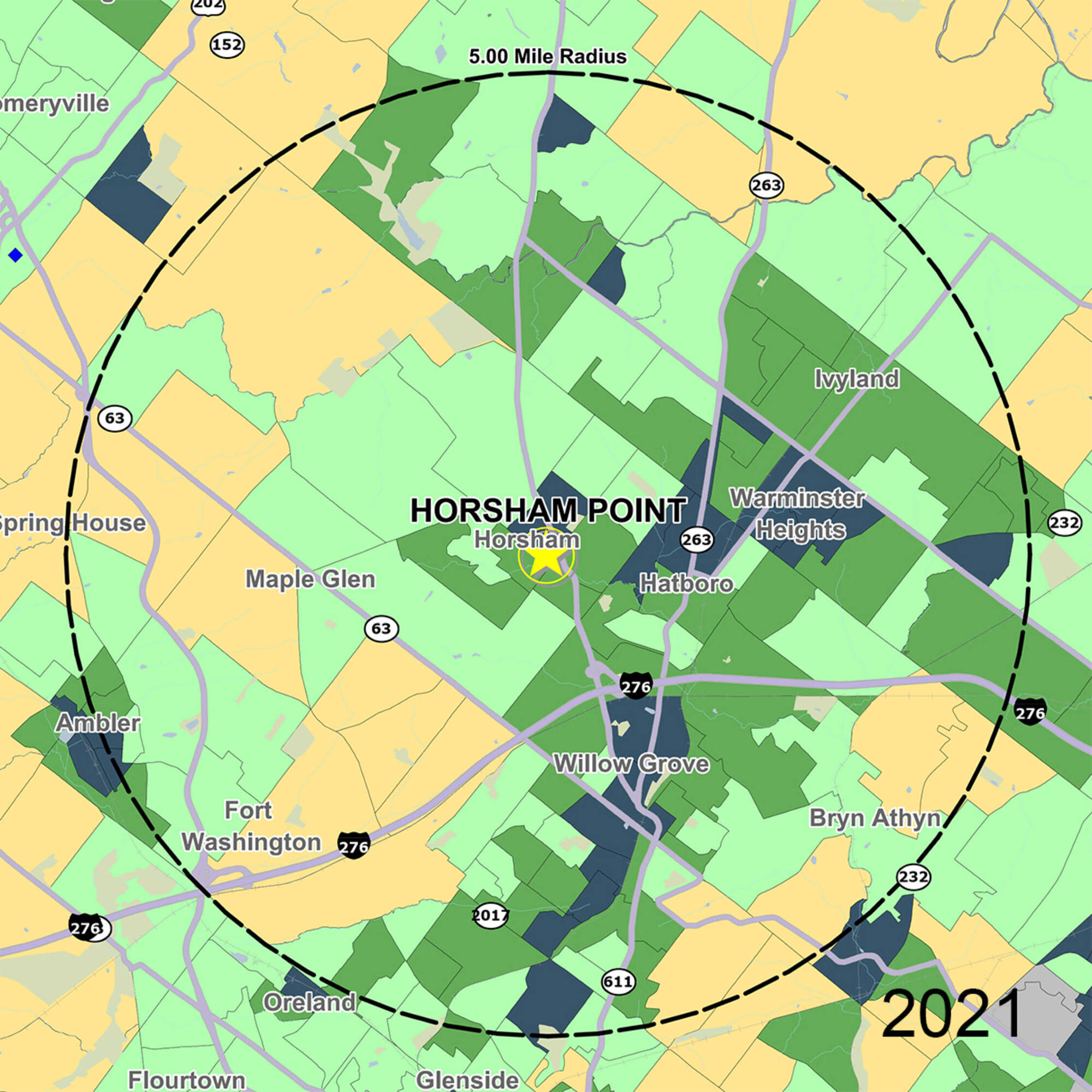 Horsham Rd. & Dresher Rd., Horsham, PA 19044 | Crexi.com