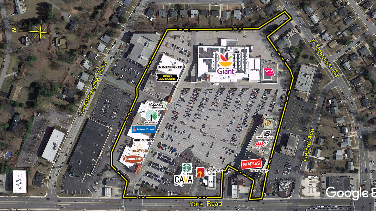 York Rd. & Greenmeadow Dr, Timonium, MD 21093 - Retail Space for Lease ...