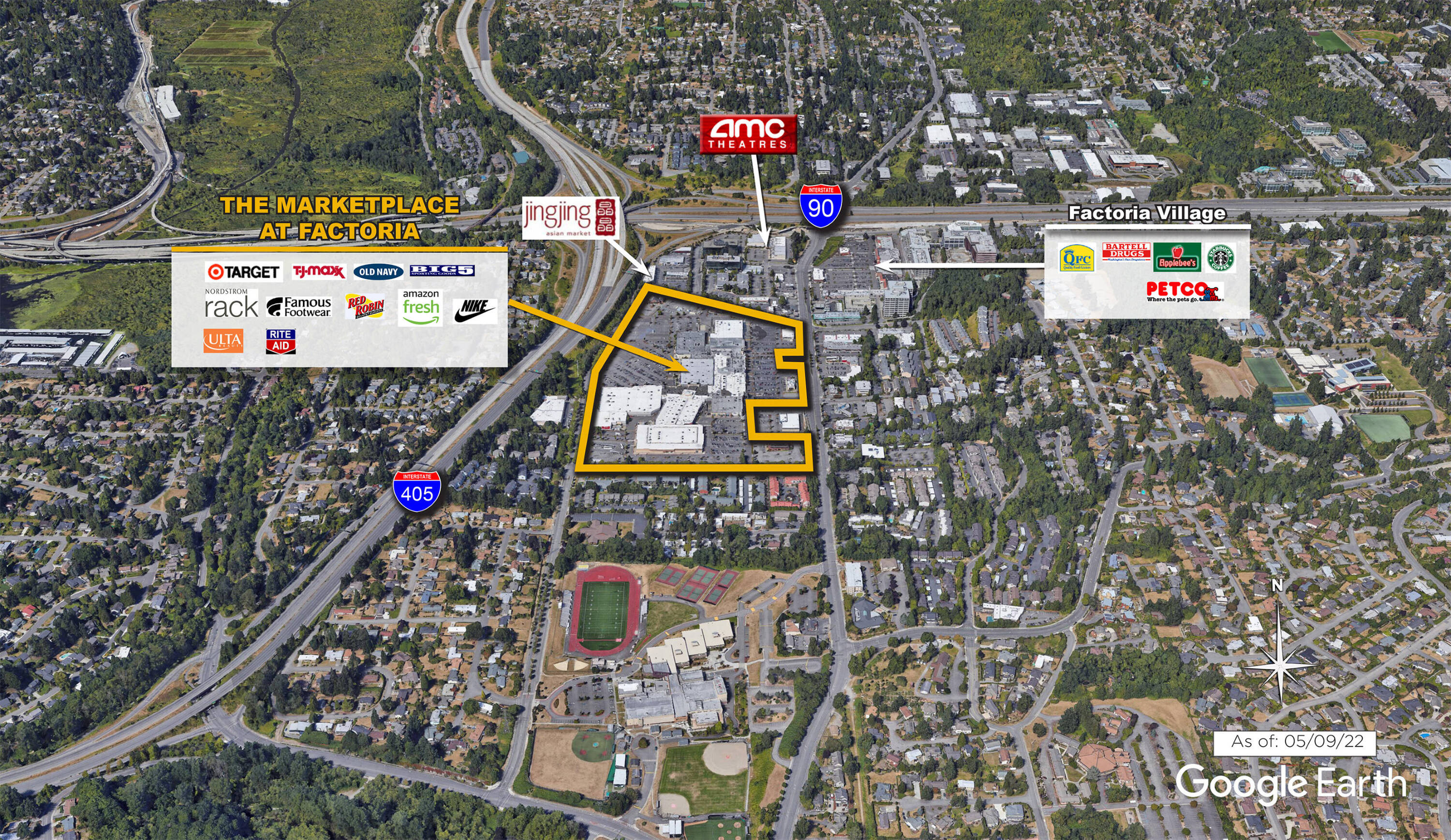 Factoria Blvd. SE & I-90, Bellevue, WA 98006 | Crexi.com