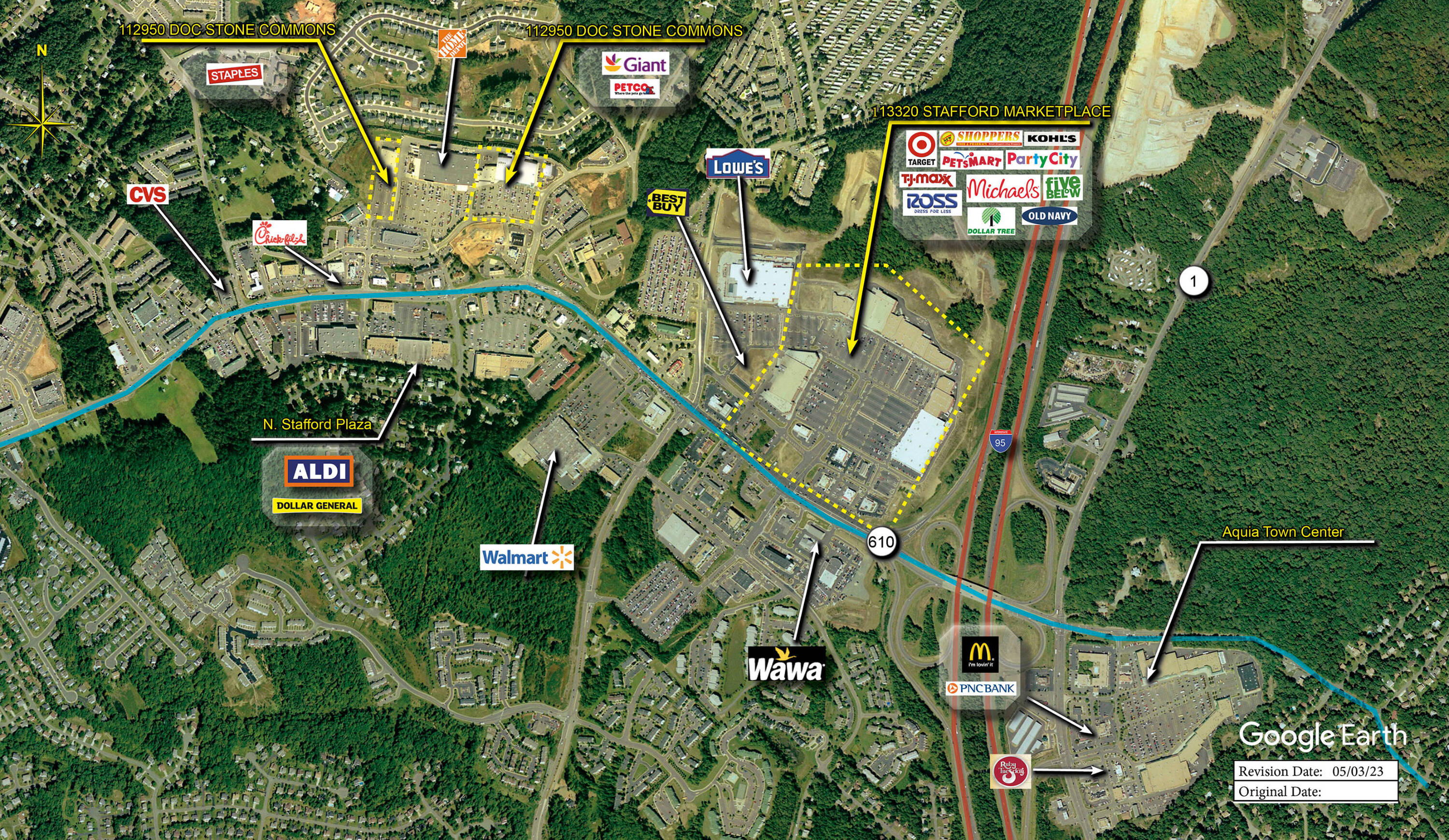 Rte. 610 @ I-95, Stafford, VA 22556 | Crexi.com