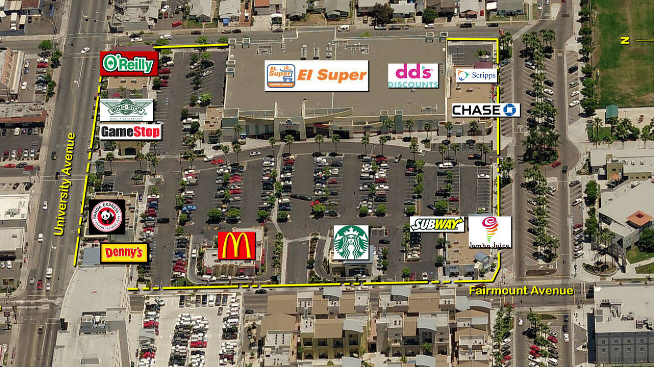 University Ave. & Fairmount Ave., San Diego, CA 92105 - Retail Space ...
