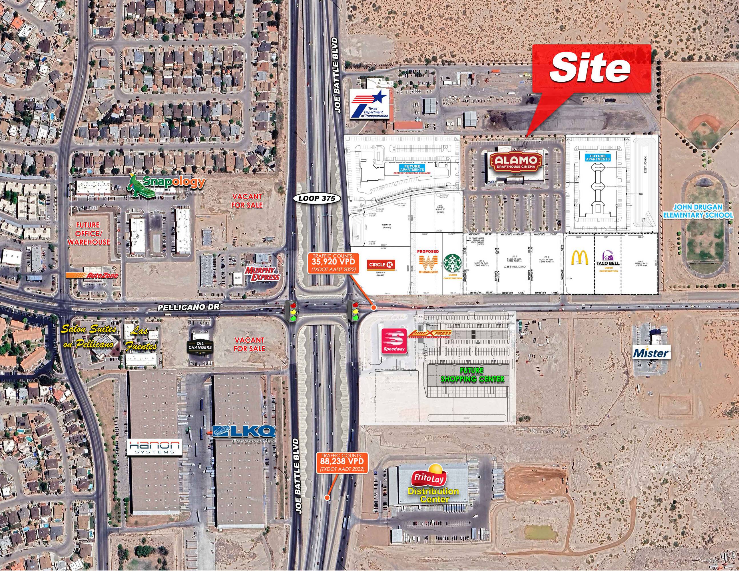 NEC Joe Battle & Pellicano, El Paso, TX 79928 | Crexi.com