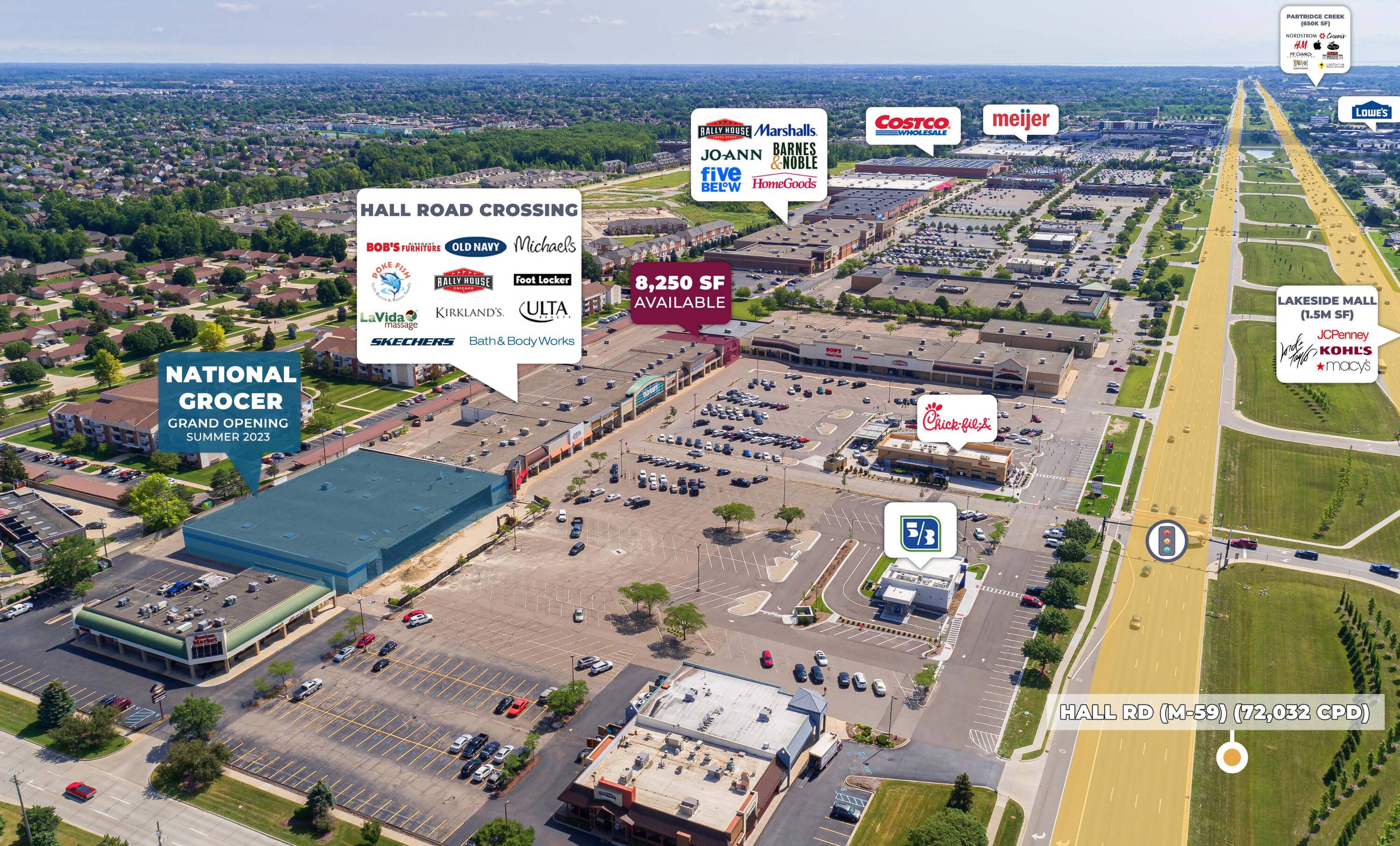 13821-13995 Hall Rd, Shelby Twp, MI 48315 | Crexi.com