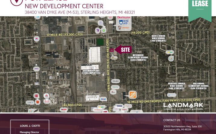39000 Van Dyke Ave, Sterling Heights, MI 48313 | Crexi.com