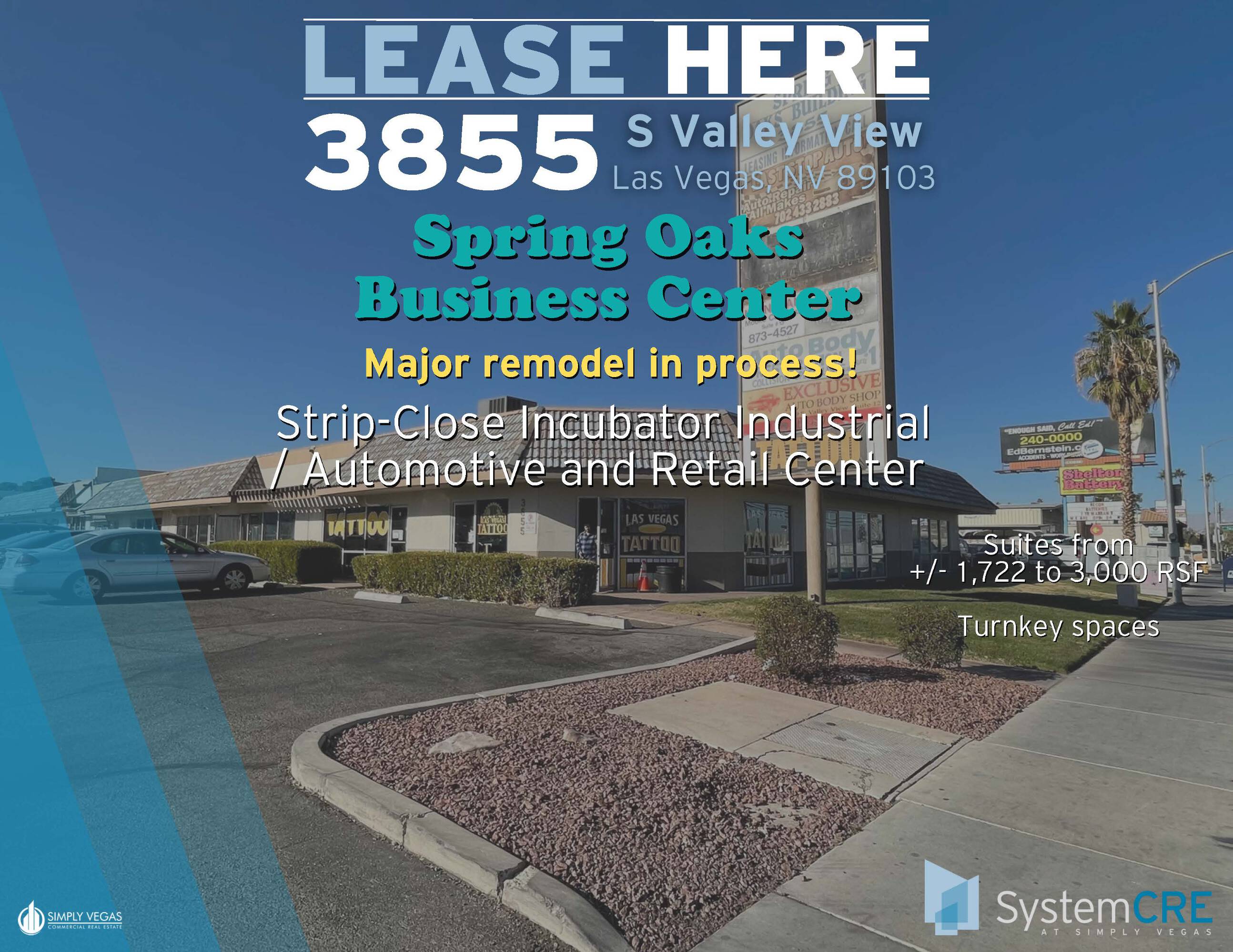 3855 S VLY VIEW BLVD Las Vegas NV 89103-2906 APN: 16218711001 | Crexi.com