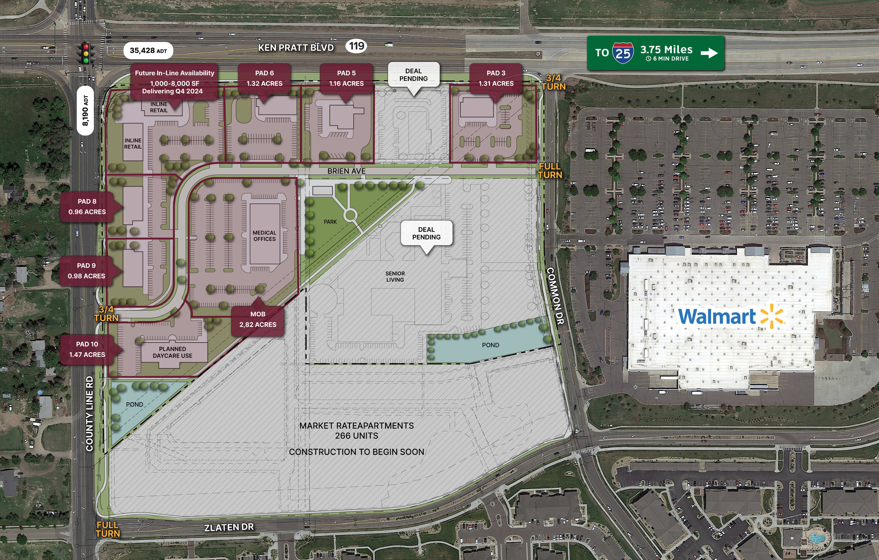 Highway 119 and County Line Road - SEQ, Longmont, CO 80504 | Crexi.com