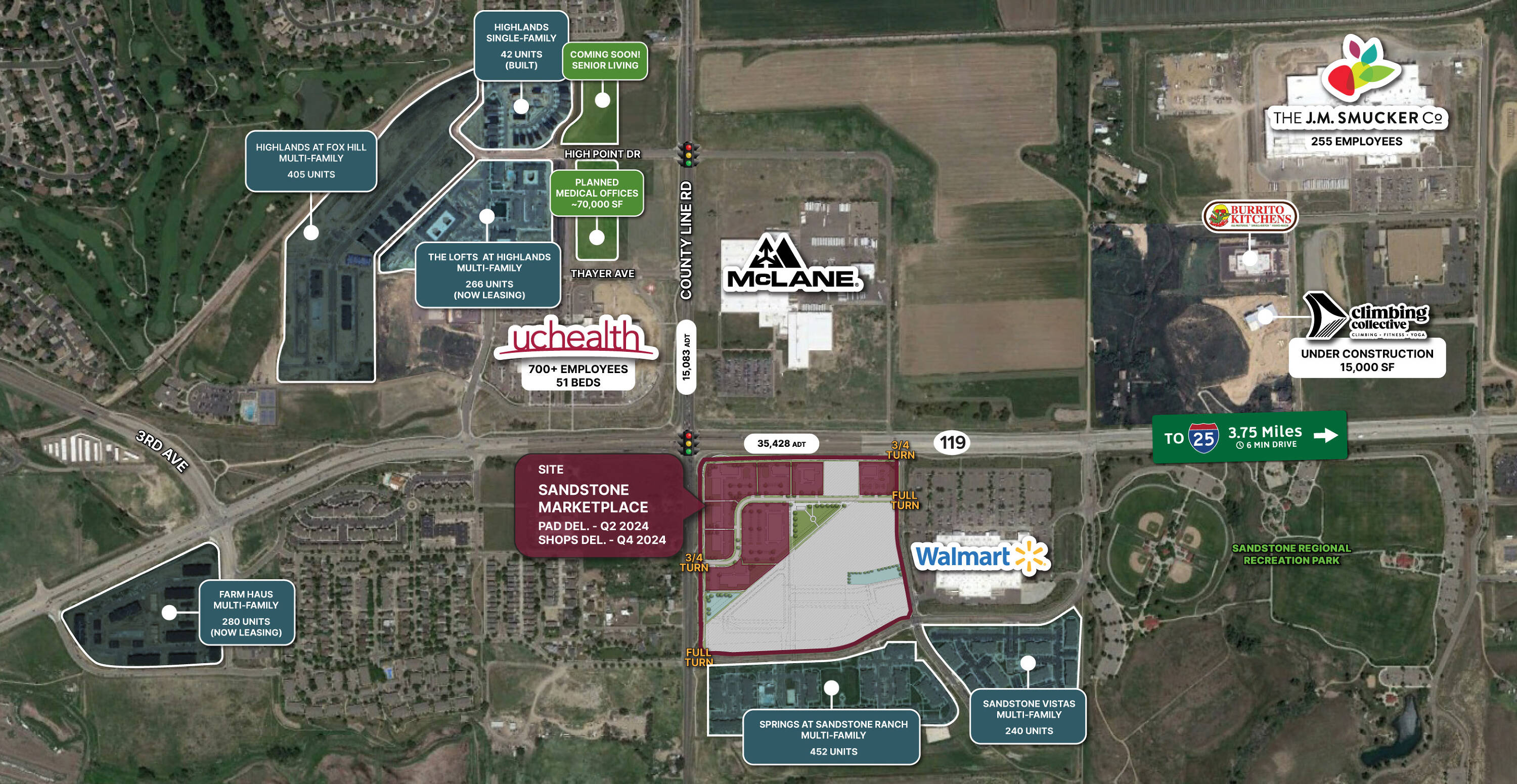 Highway 119 and County Line Road - SEQ, Longmont, CO 80504 | Crexi.com