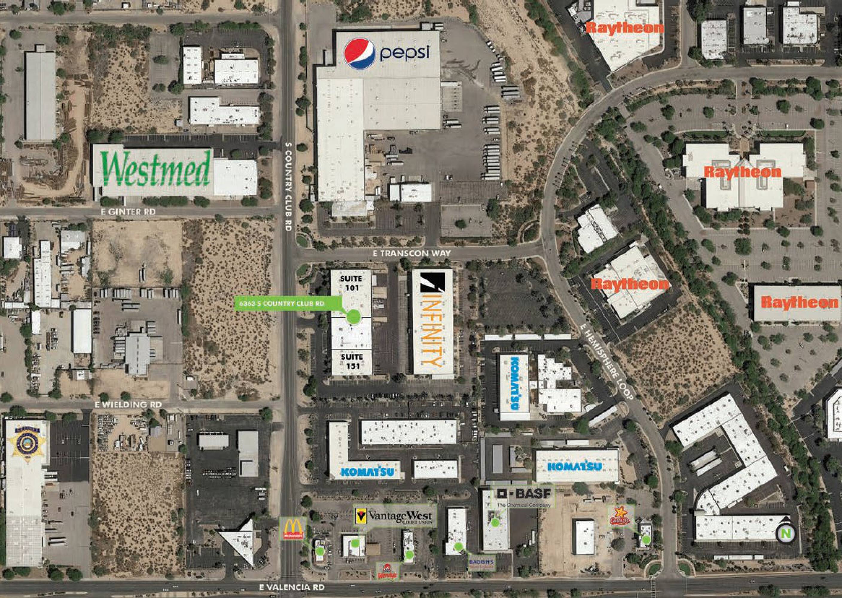 6363 S COUNTRY CLUB RD Tucson AZ 85706-5910 APN: 14029037D | Crexi.com