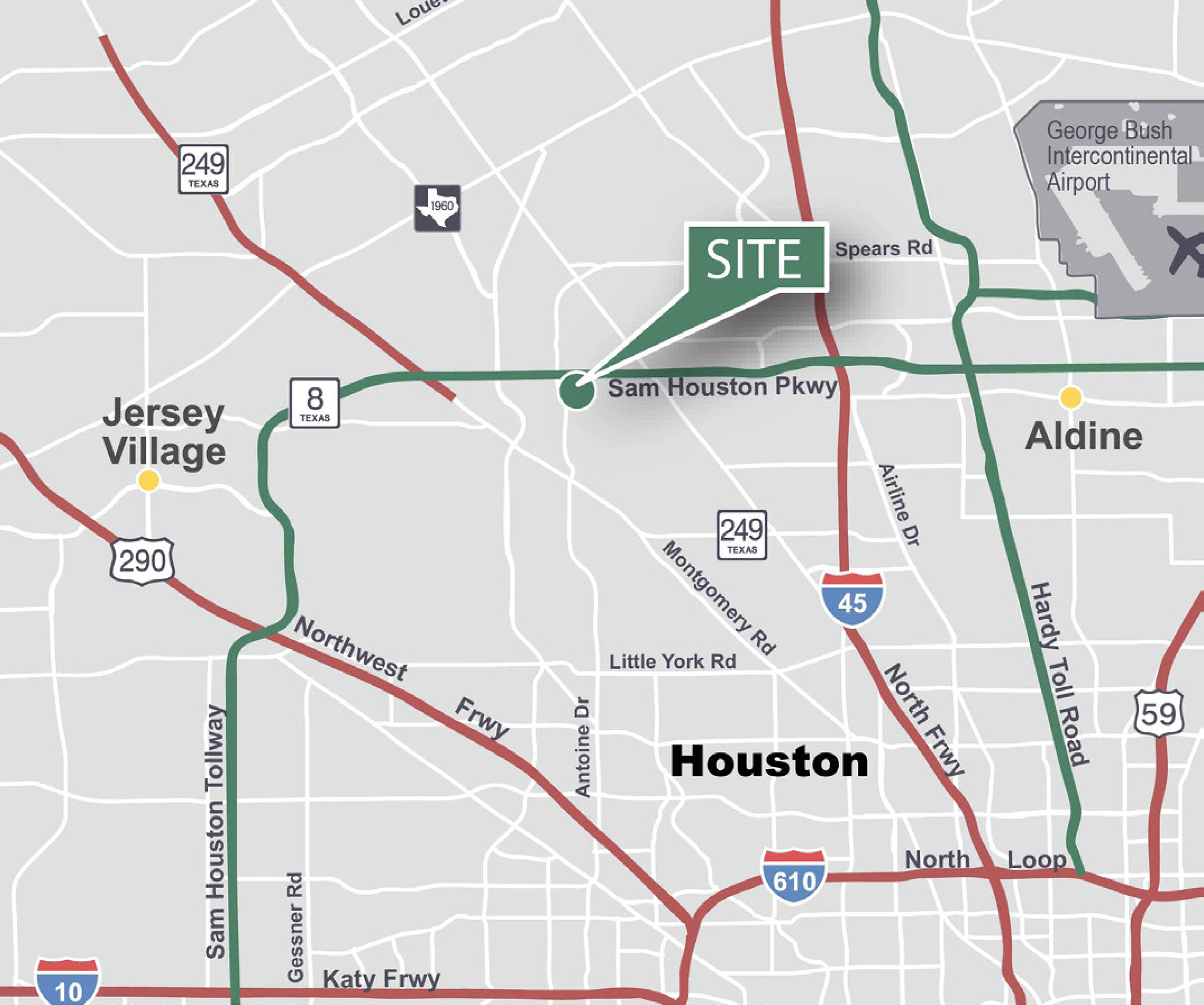 3413 North Sam Houston Parkway West, Houston, TX 77086 | Crexi.com