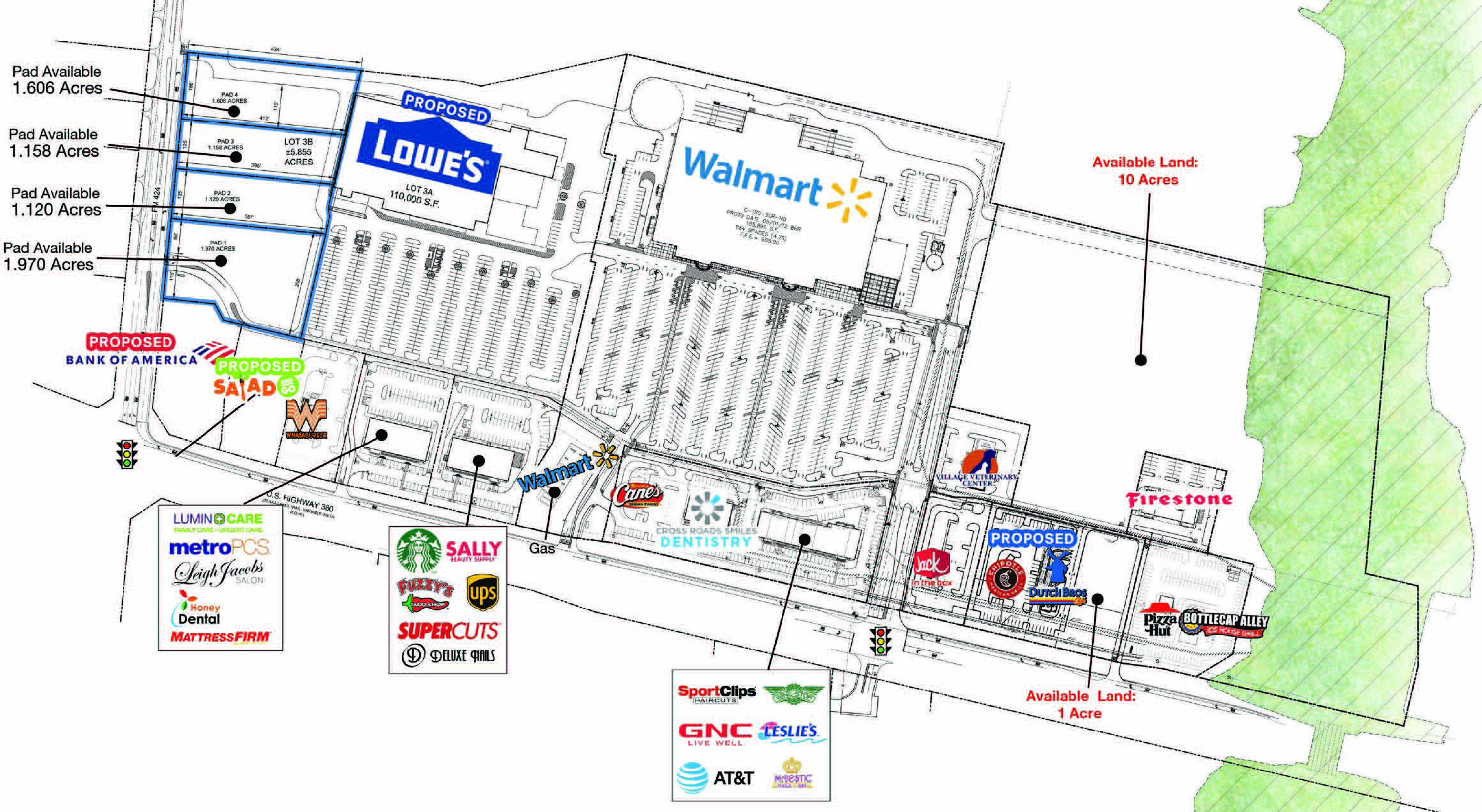 NEC US Highway 380 & FM 424, Cross Roads, TX 76227 | Crexi.com