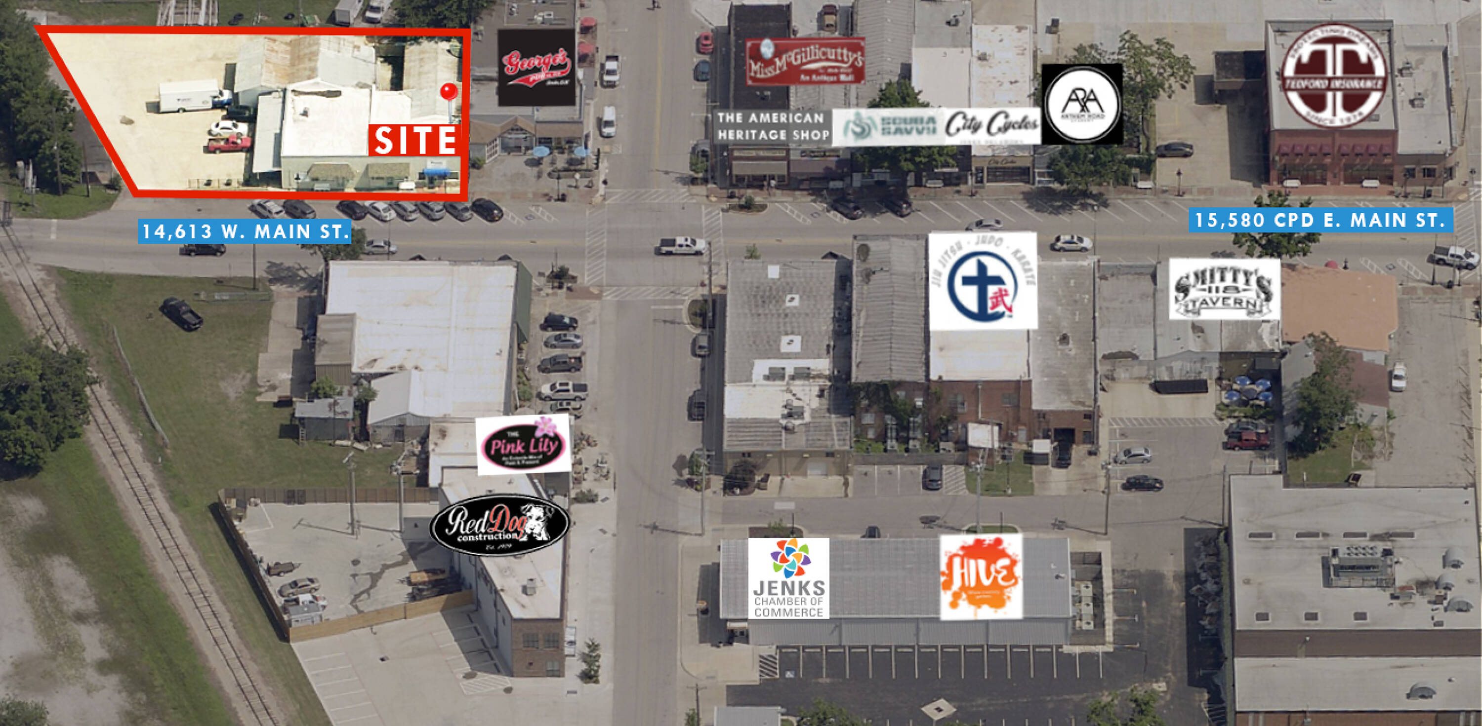 105 W. Main St, Jenks, OK 74037 | Crexi.com