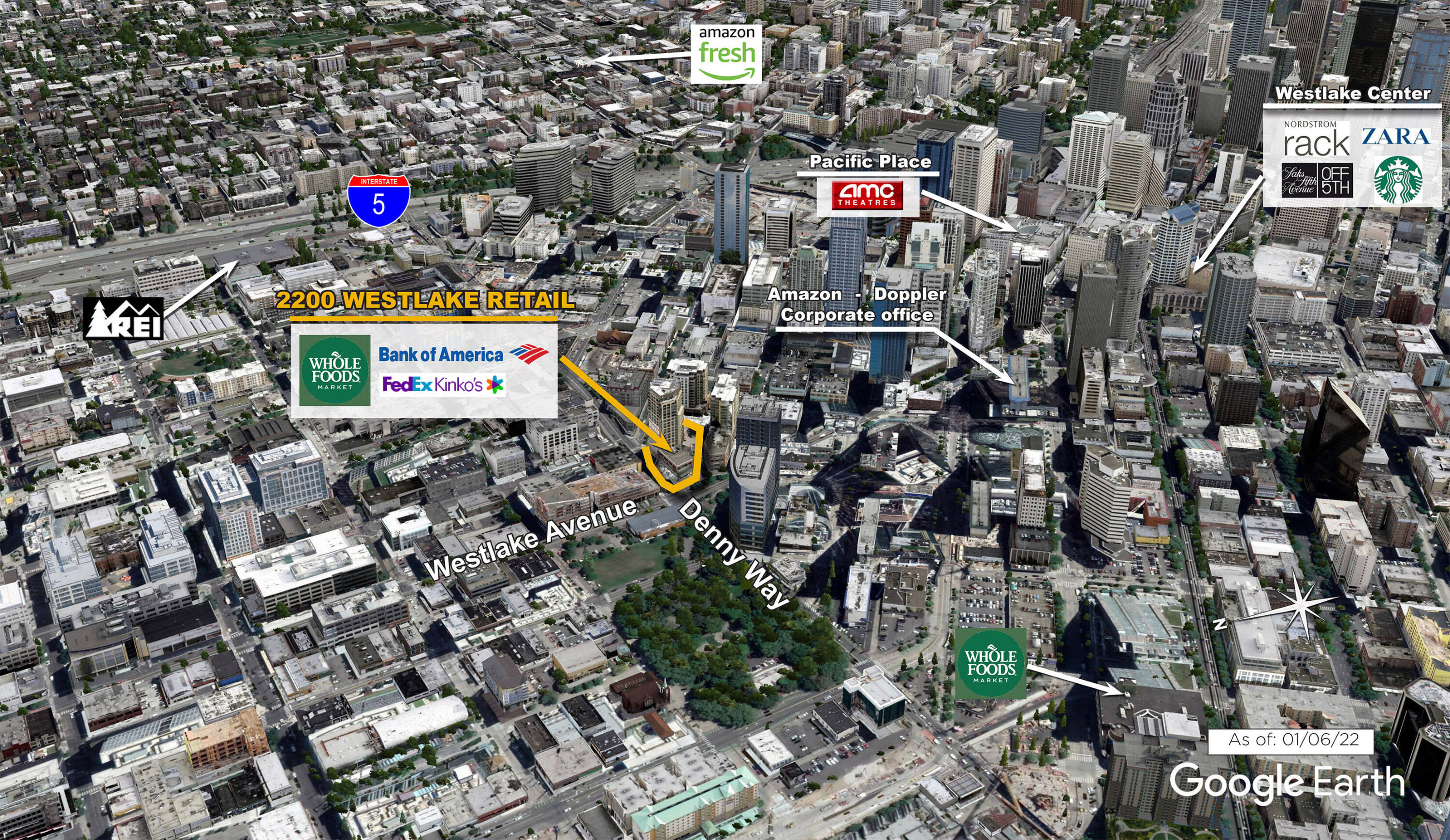 Westlake Ave. & Denny Way, Seattle, WA 98121 | Crexi.com