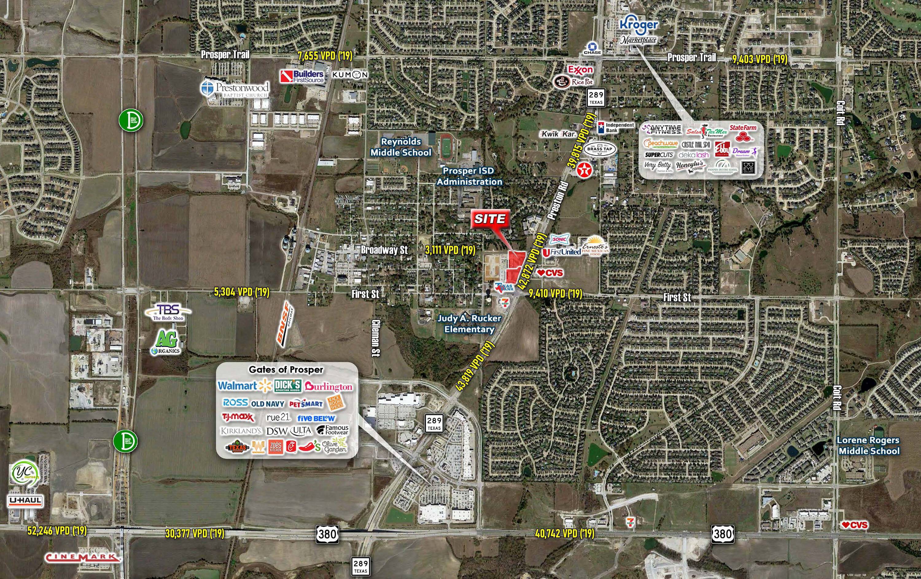 SWC Of Preston Rd & Broadway St, Prosper, TX 75078 | Crexi.com