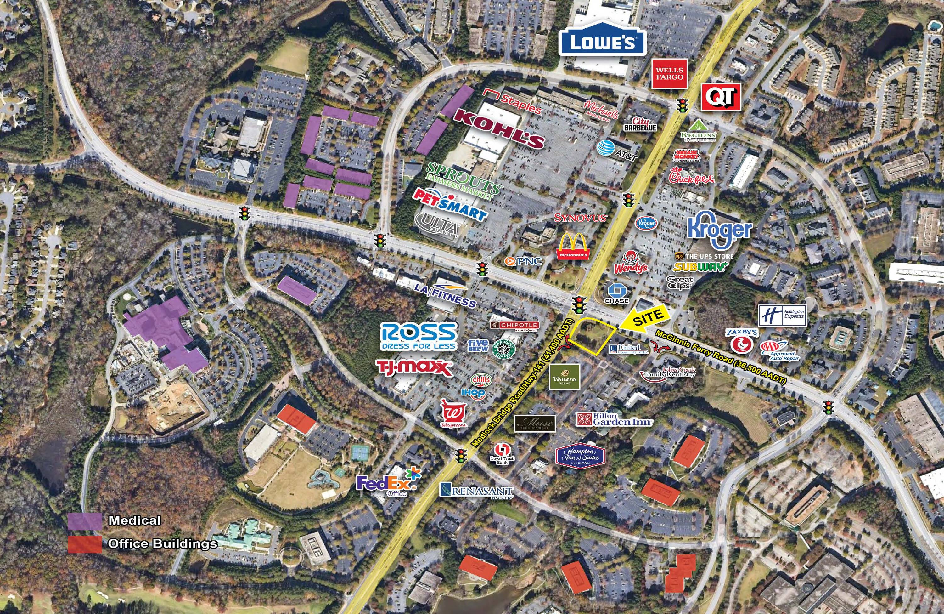 Southeast Corner of Medlock Bridge Rd & McGinnis Ferry Rd, Duluth, GA ...