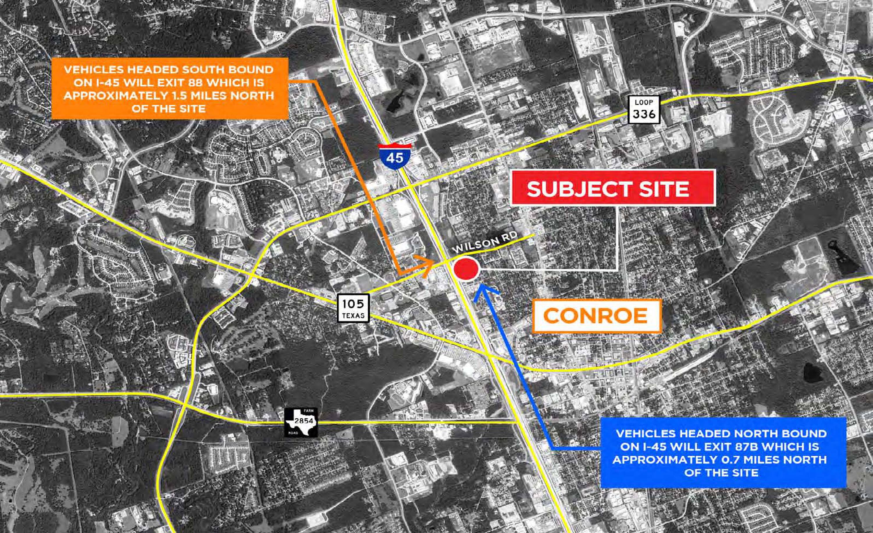 SEC of I-45 & Wilson Rd, Conroe, TX 77301 | Crexi.com