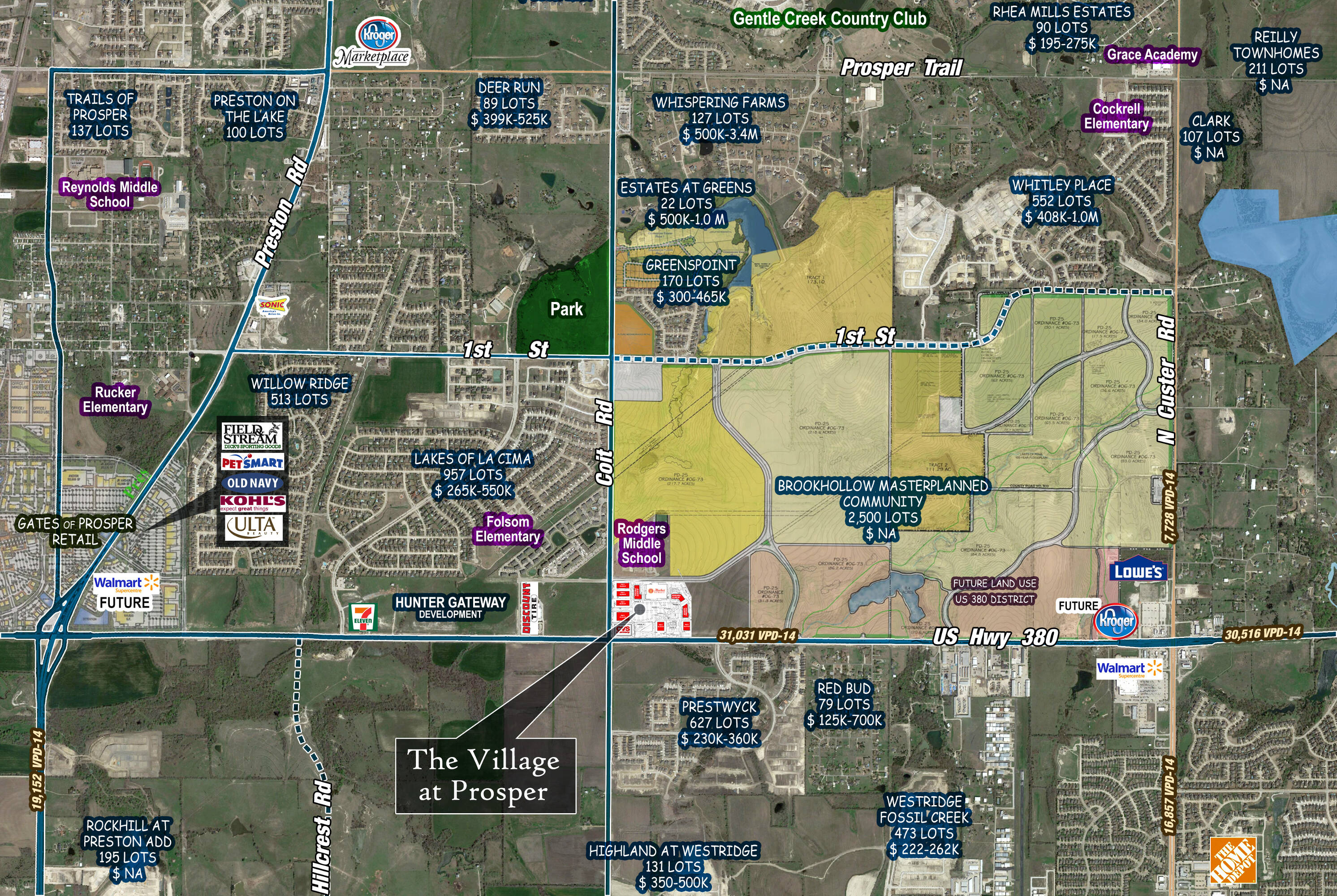 NEC of Coit & 380, Prosper, TX 75078 | Crexi.com