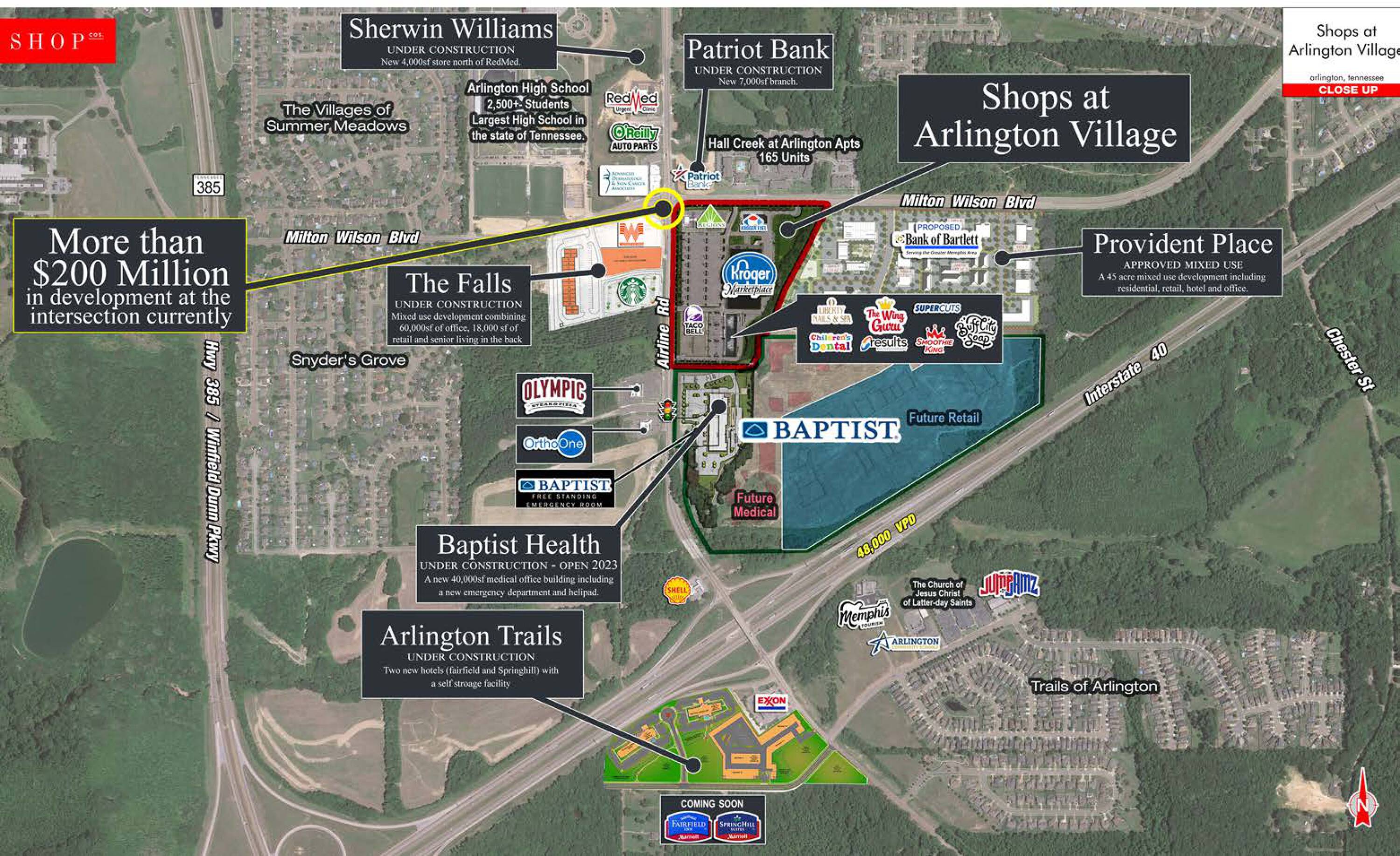 SEC of Airline Rd & Milton Wilson Blvd, Arlington, TN 38002 | Crexi.com